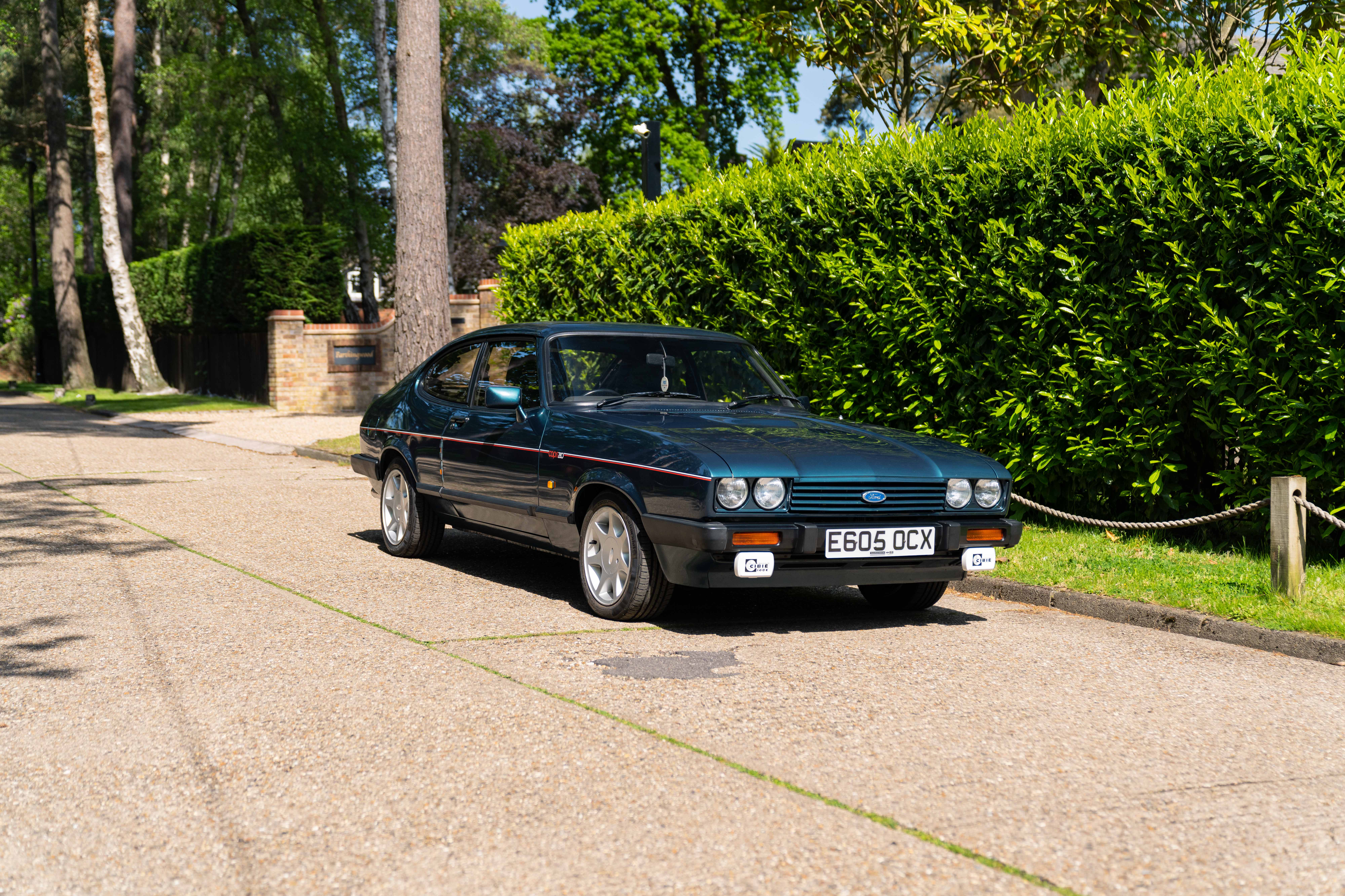 1987 FORD CAPRI 280 BROOKLANDS - 21,970 MILES