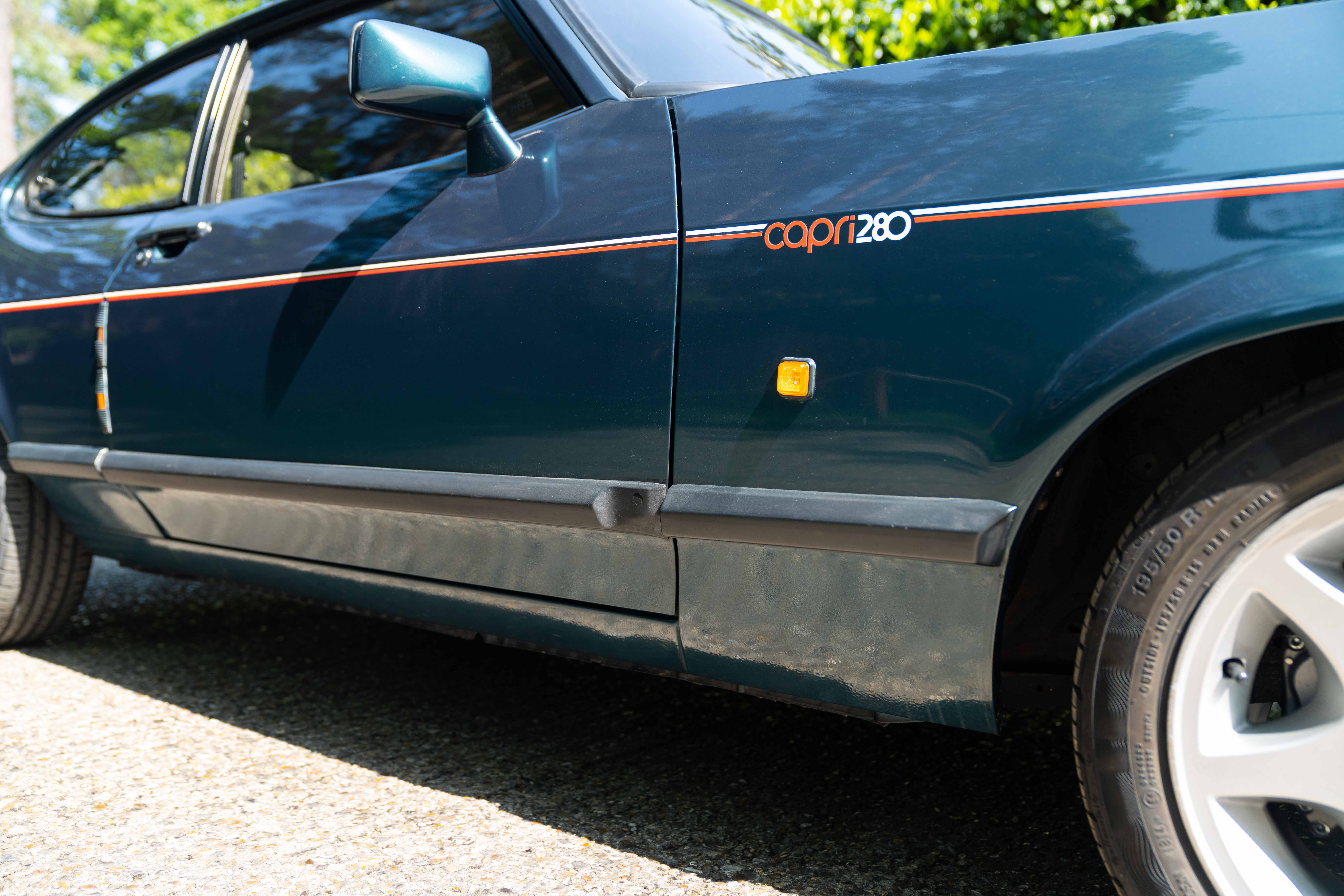 1987 FORD CAPRI 280 BROOKLANDS - 21,970 MILES