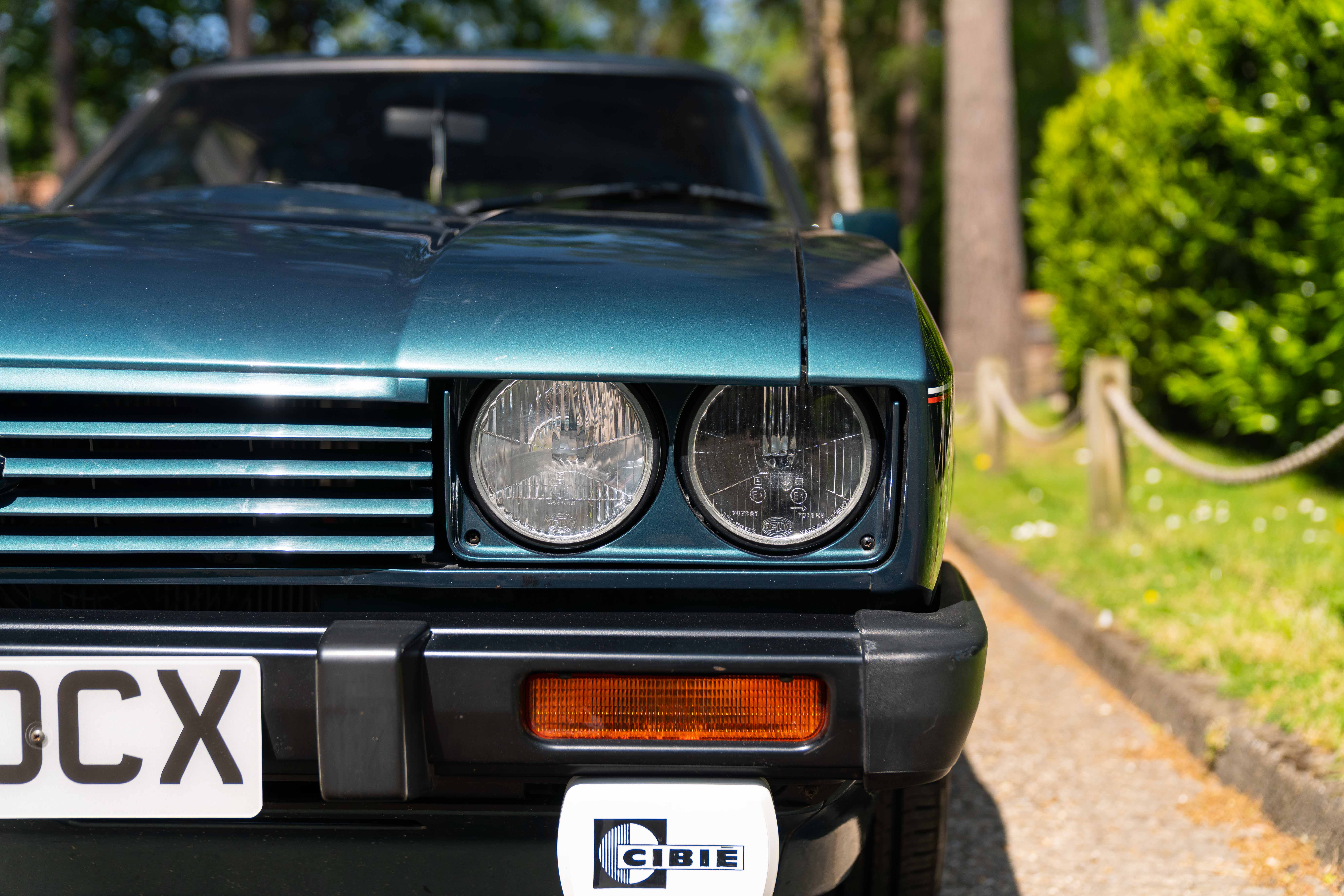 1987 FORD CAPRI 280 BROOKLANDS - 21,970 MILES