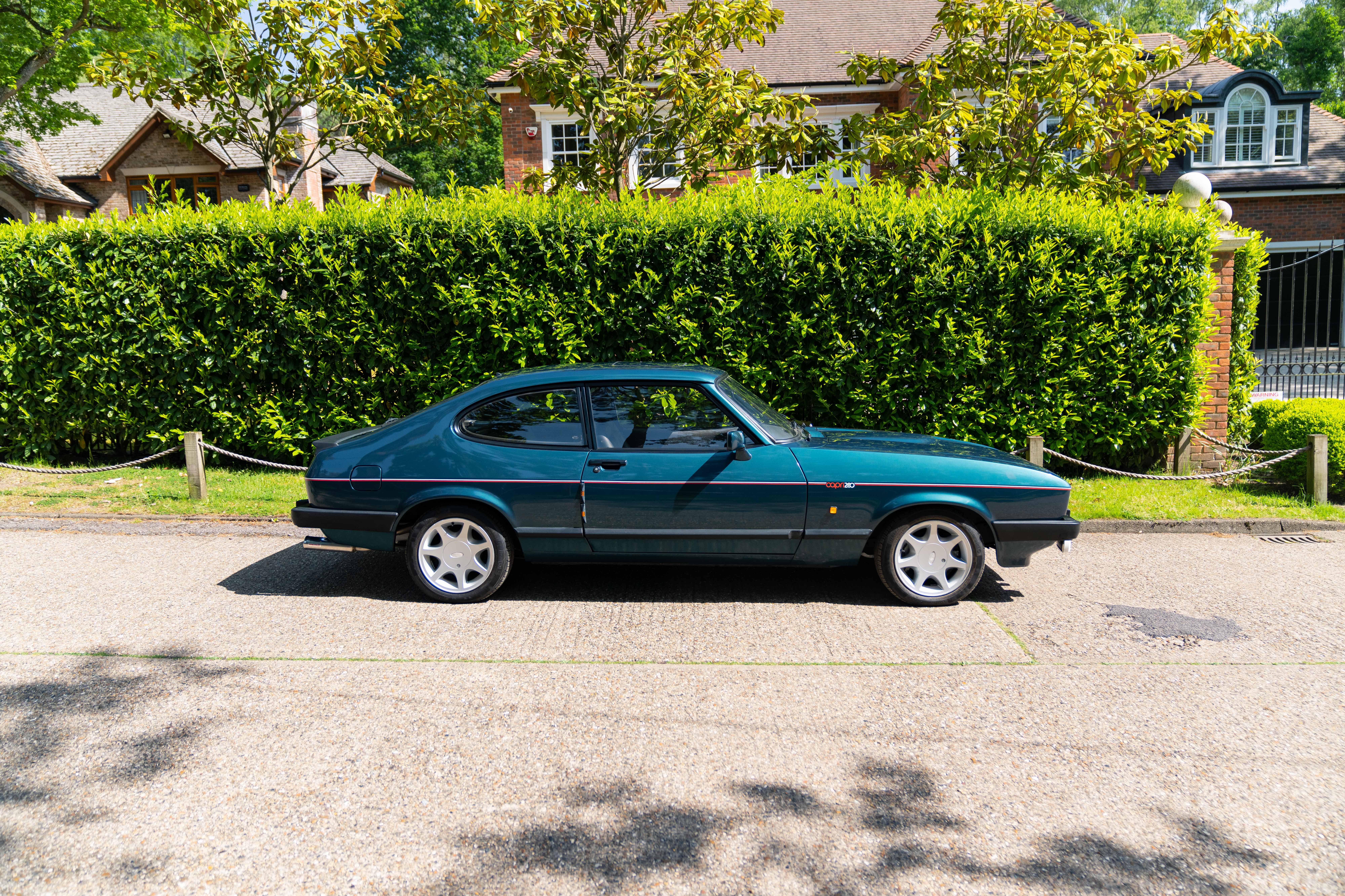 1987 FORD CAPRI 280 BROOKLANDS - 21,970 MILES