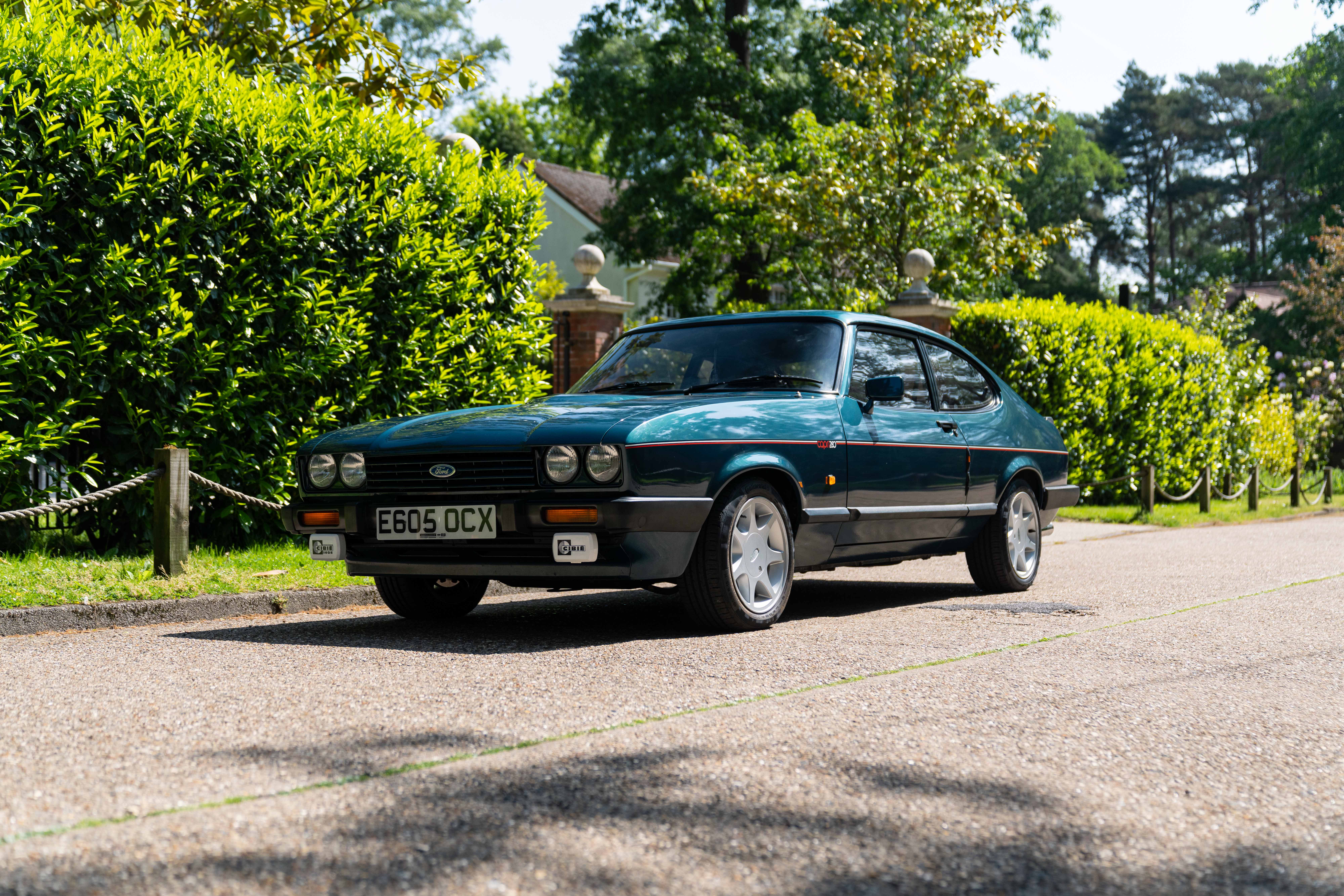1987 FORD CAPRI 280 BROOKLANDS - 21,970 MILES