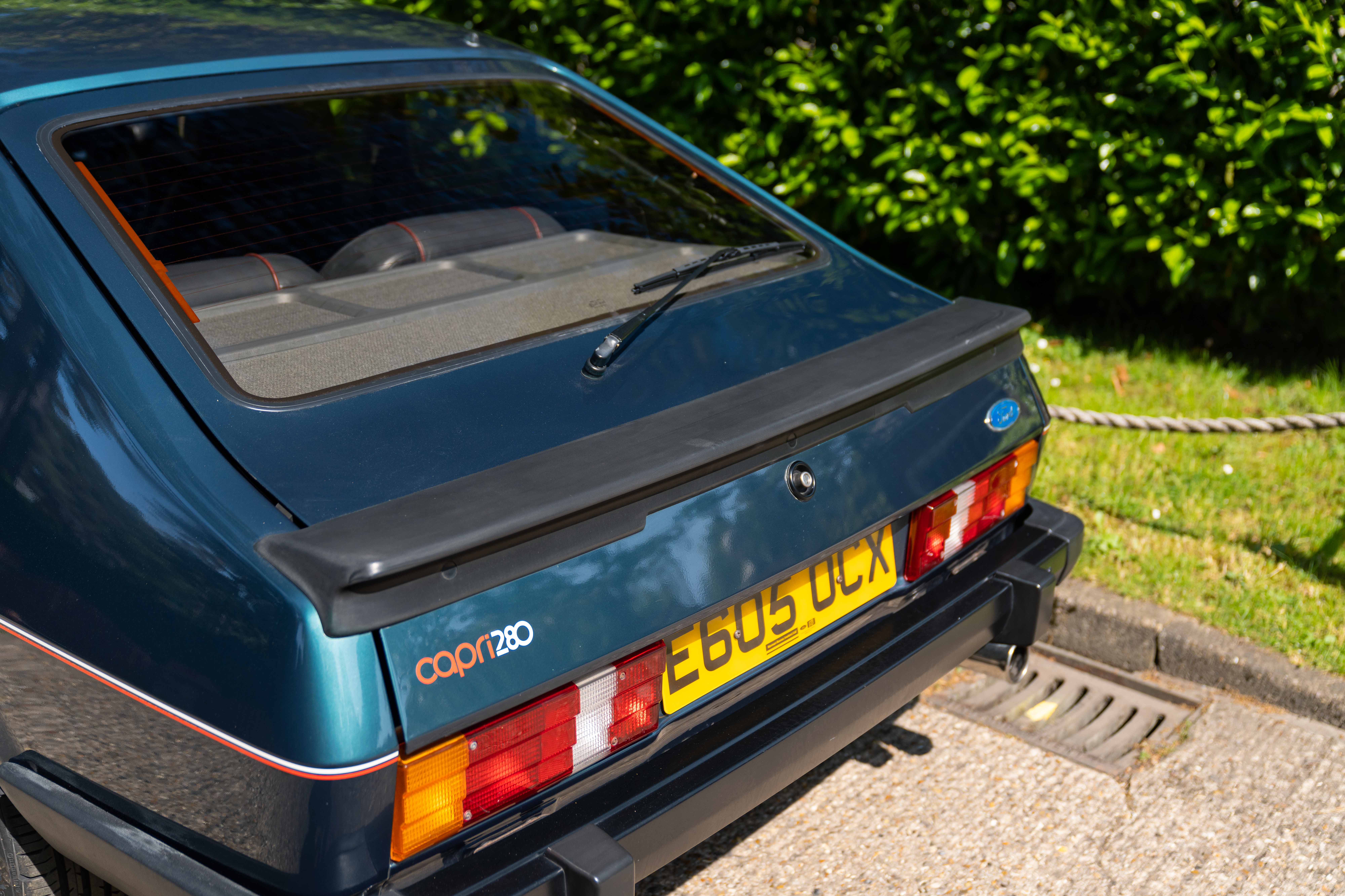 1987 FORD CAPRI 280 BROOKLANDS - 21,970 MILES