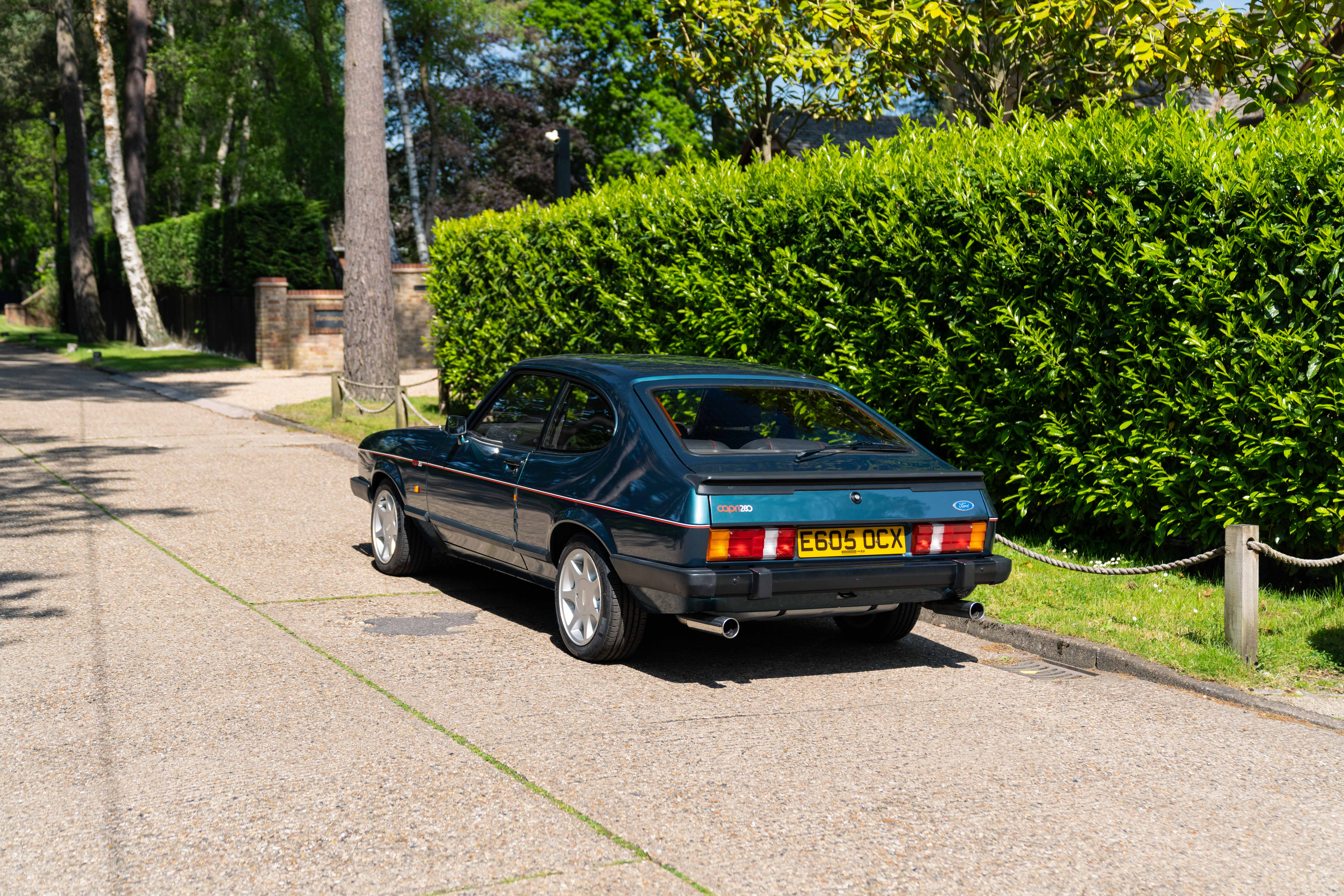 1987 FORD CAPRI 280 BROOKLANDS - 21,970 MILES