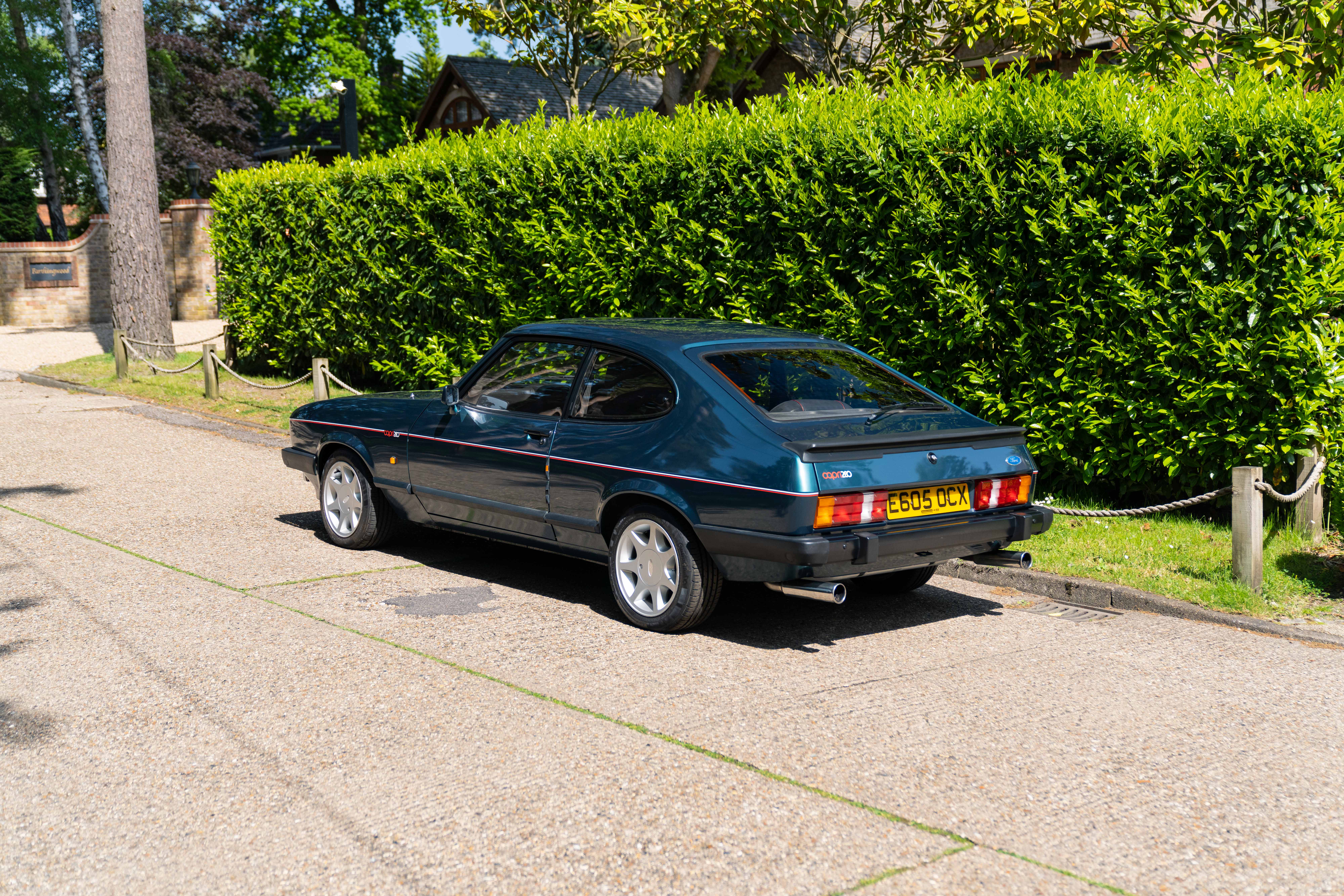 1987 FORD CAPRI 280 BROOKLANDS - 21,970 MILES