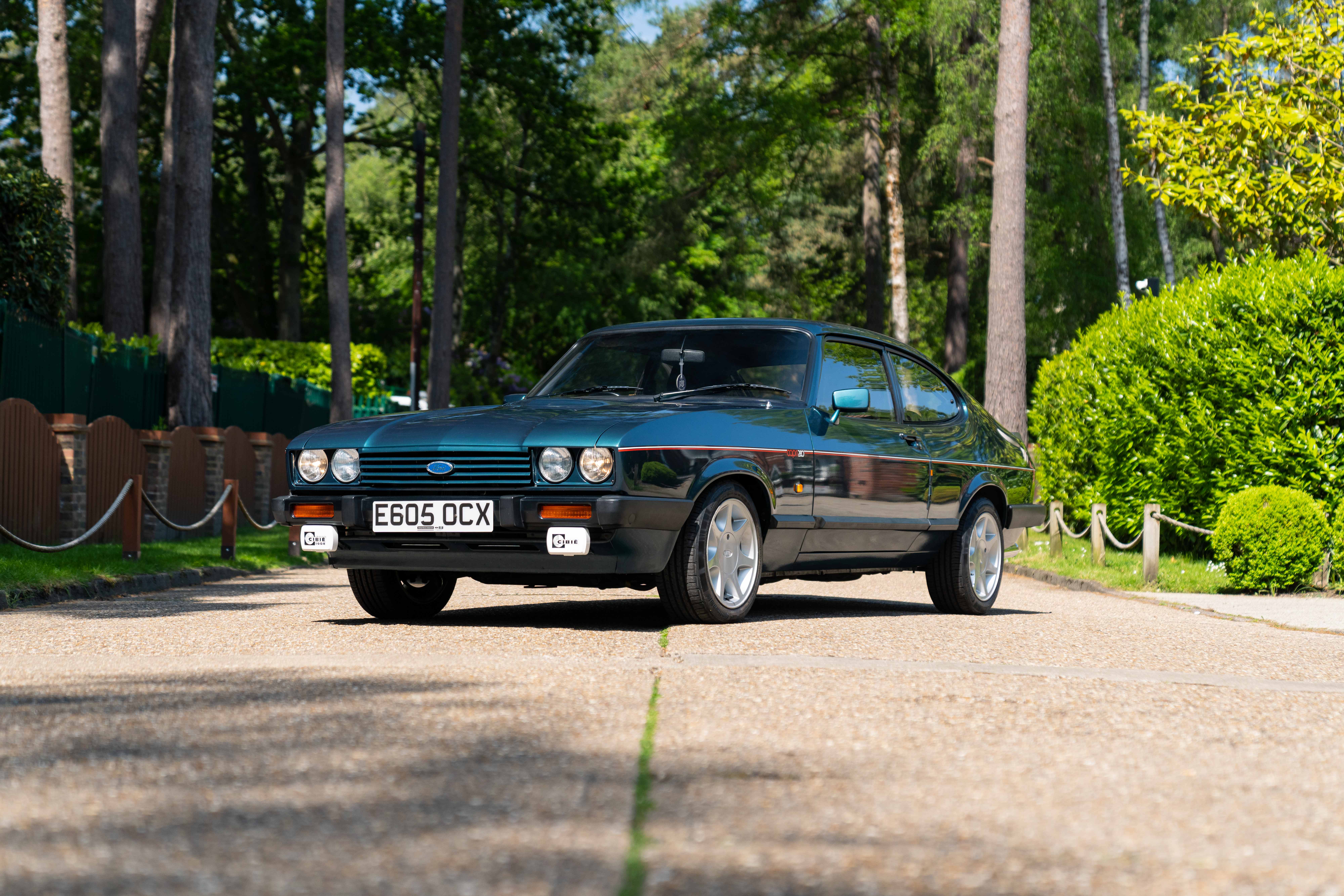 1987 FORD CAPRI 280 BROOKLANDS - 21,970 MILES