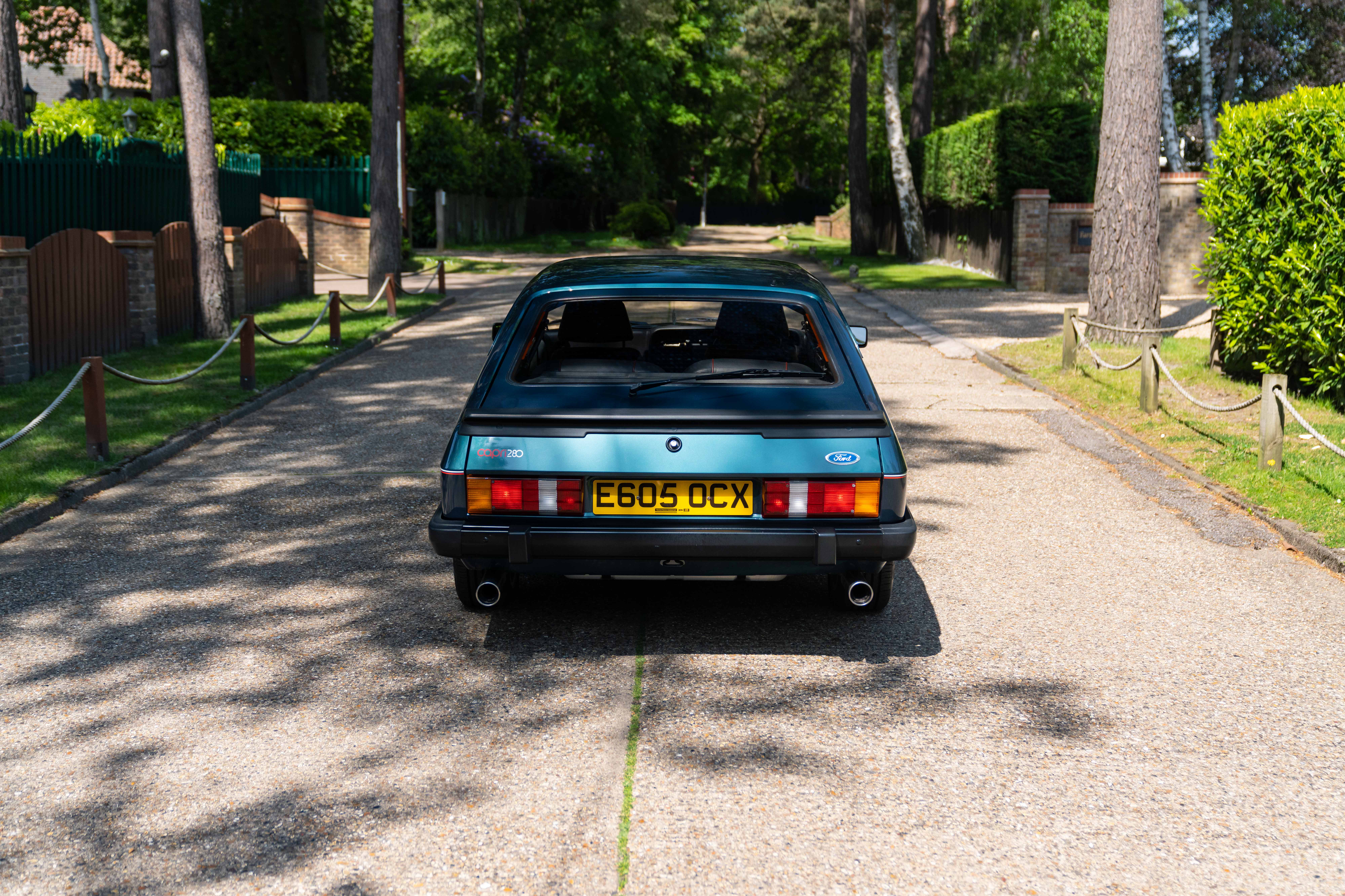 1987 FORD CAPRI 280 BROOKLANDS - 21,970 MILES