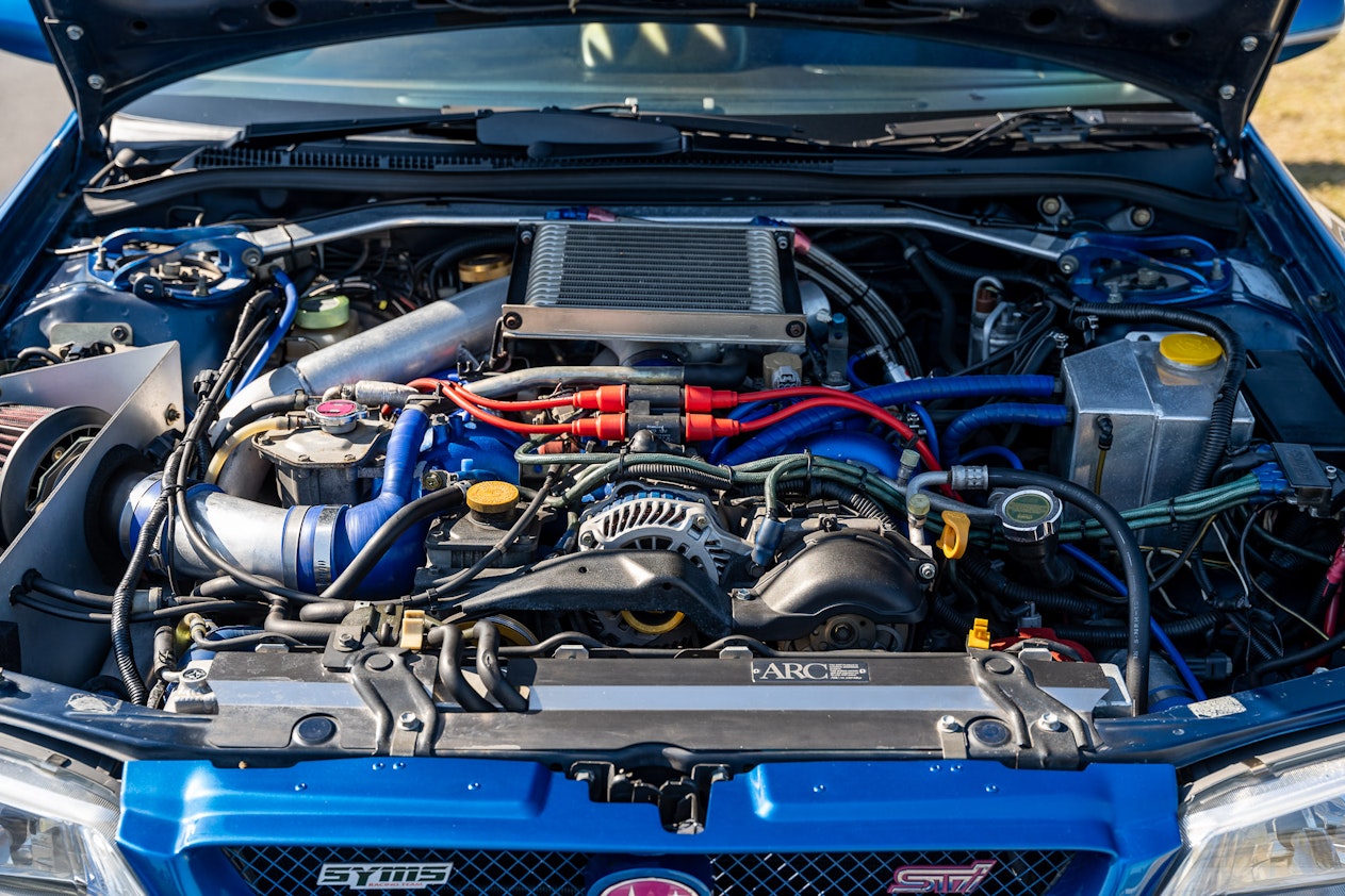 22b Sti Engine