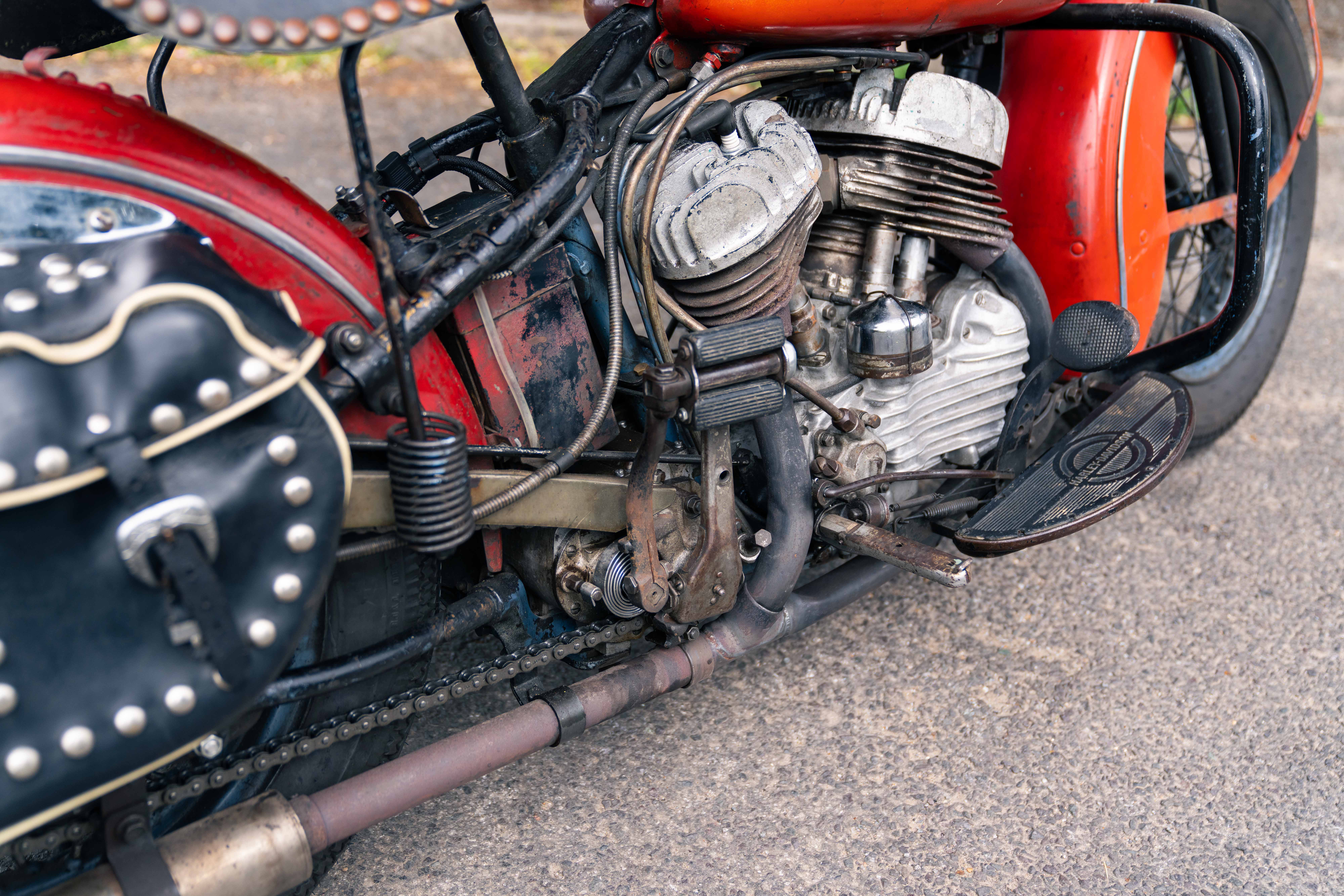 1945 HARLEY-DAVIDSON WL for sale by auction in Leatherhead, Surrey ...