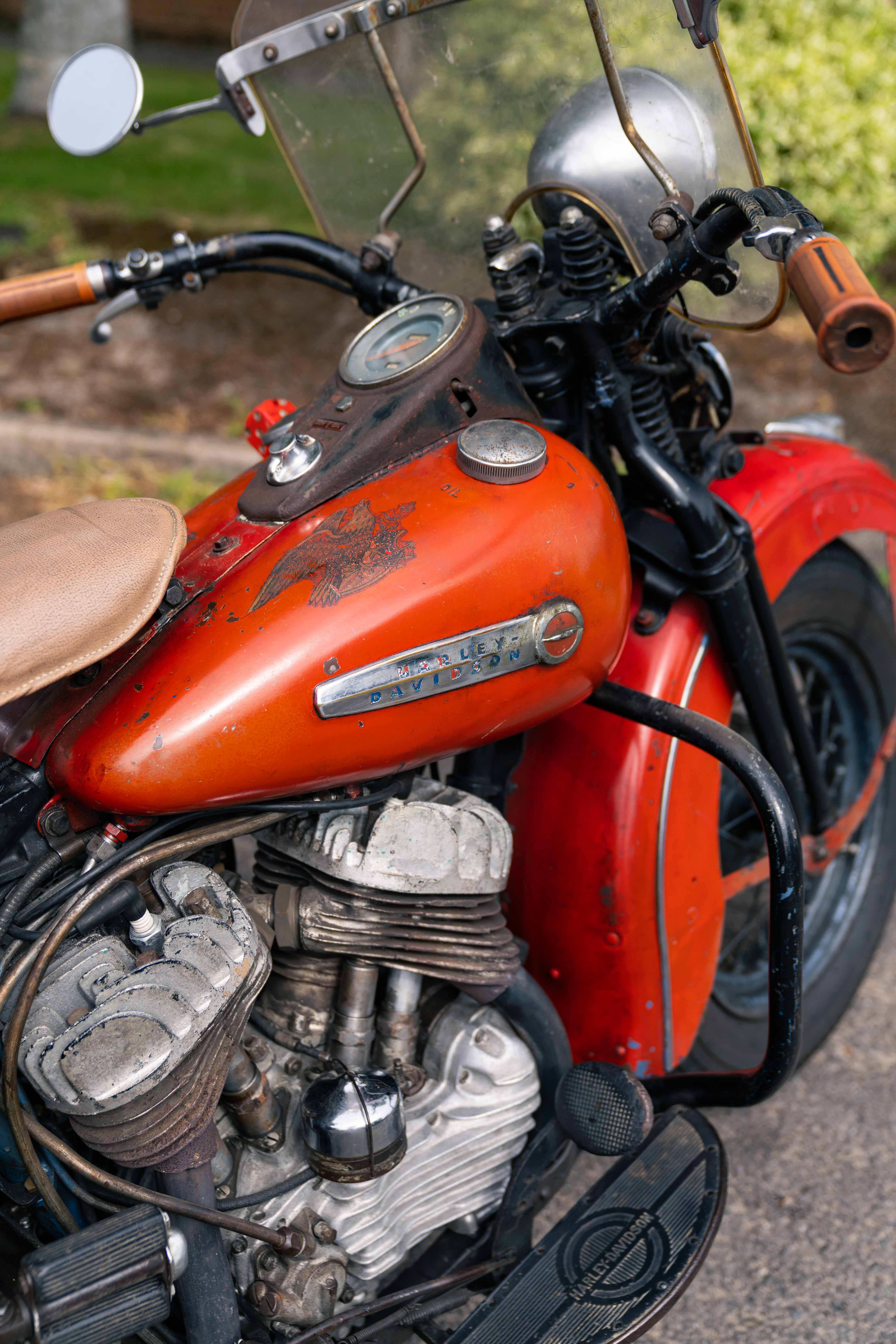 1945 HARLEY-DAVIDSON WL for sale by auction in Leatherhead, Surrey ...