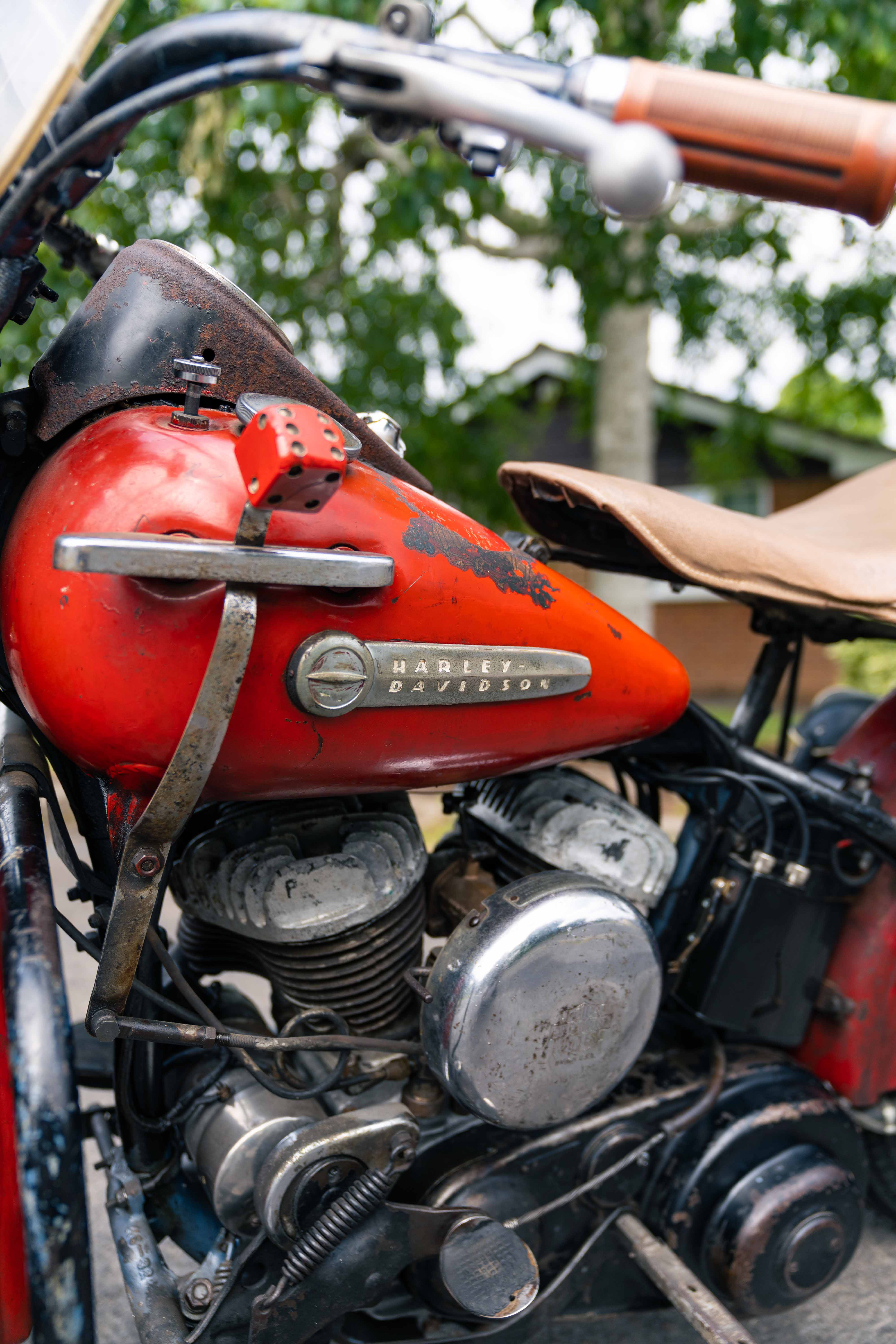 1945 HARLEY-DAVIDSON WL for sale by auction in Leatherhead, Surrey ...