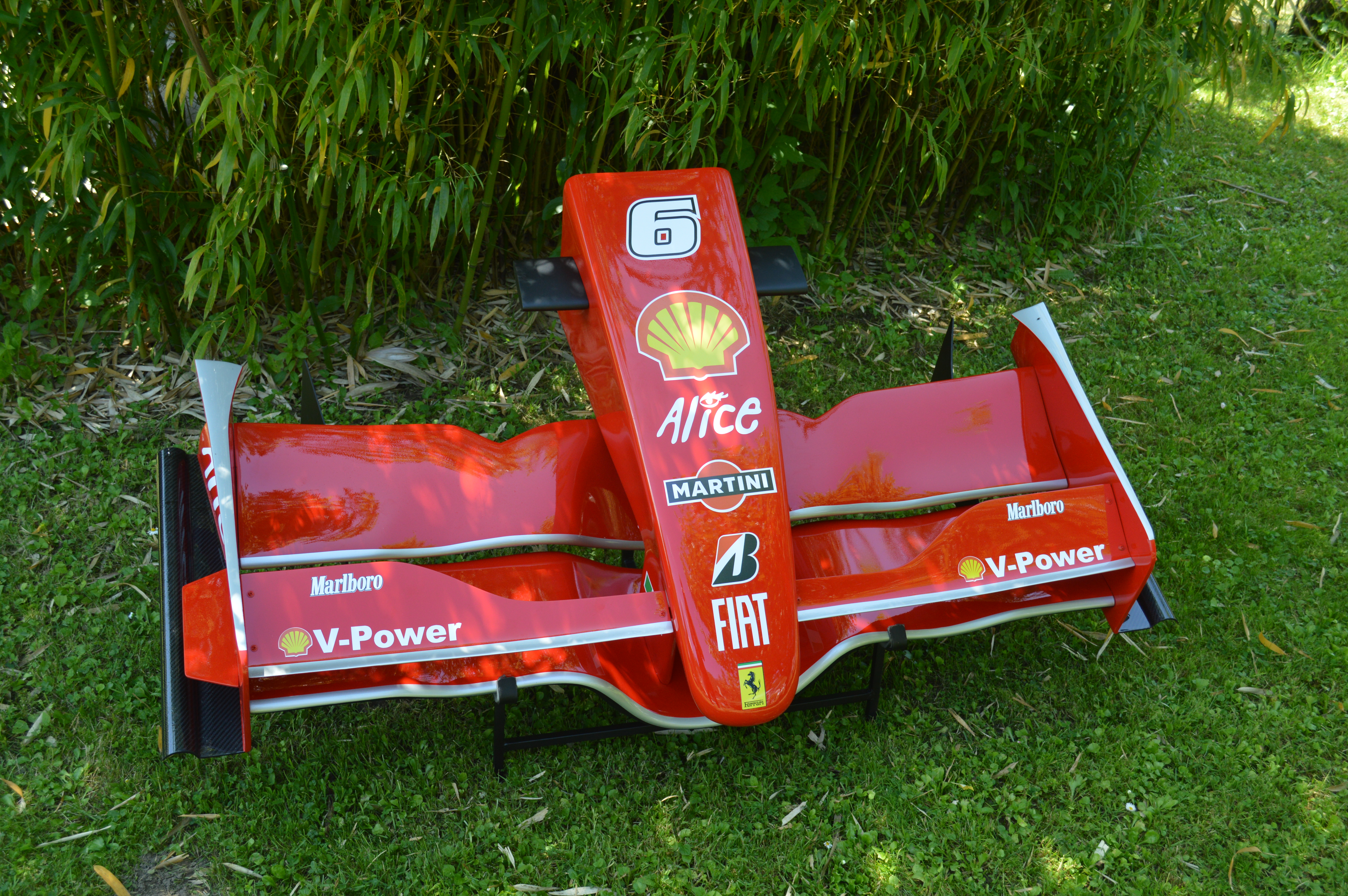 F1 FERRARI FRONT WING REPLICA - 1:1 SCALE for sale by auction in ...
