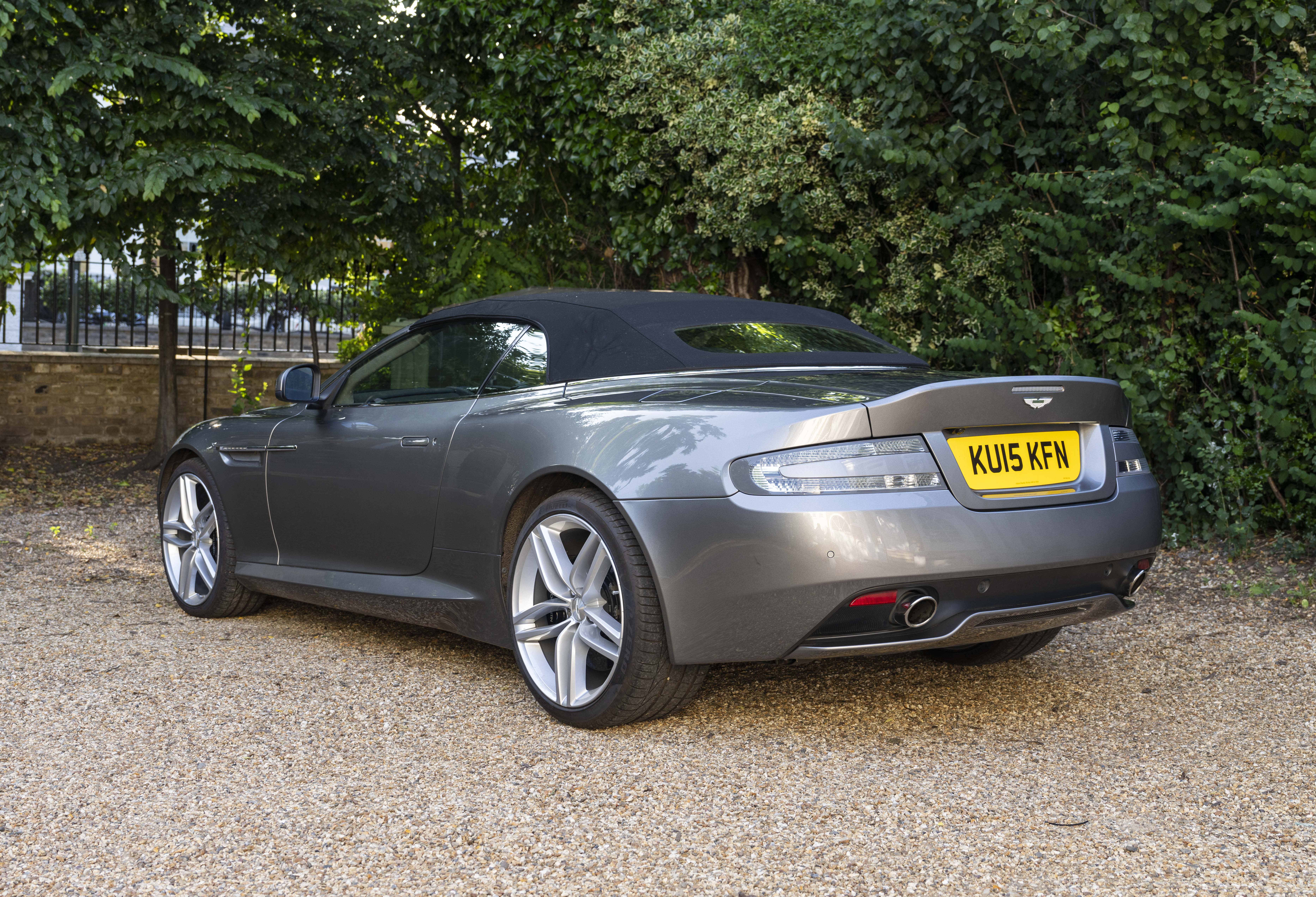 2015 ASTON MARTIN DB9 VOLANTE for sale by auction in London, United Kingdom