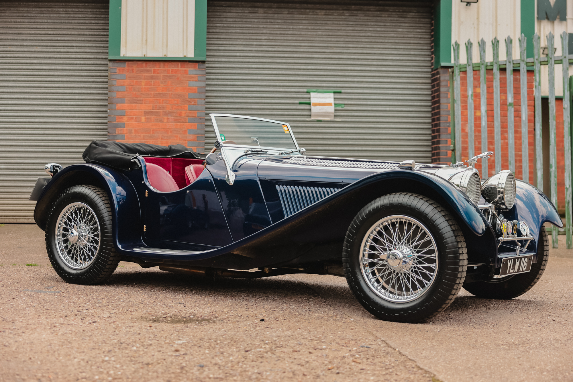 1969 JAGUAR SS100 RECREATION BY SUFFOLK for sale by auction in West ...
