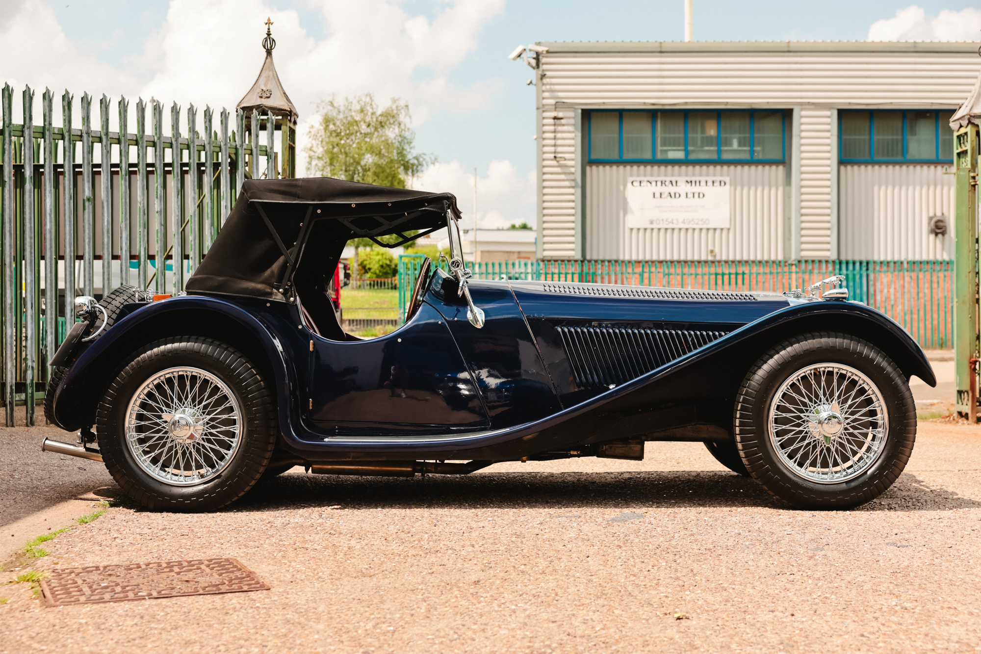 1969 JAGUAR SS100 RECREATION BY SUFFOLK for sale by auction in West ...