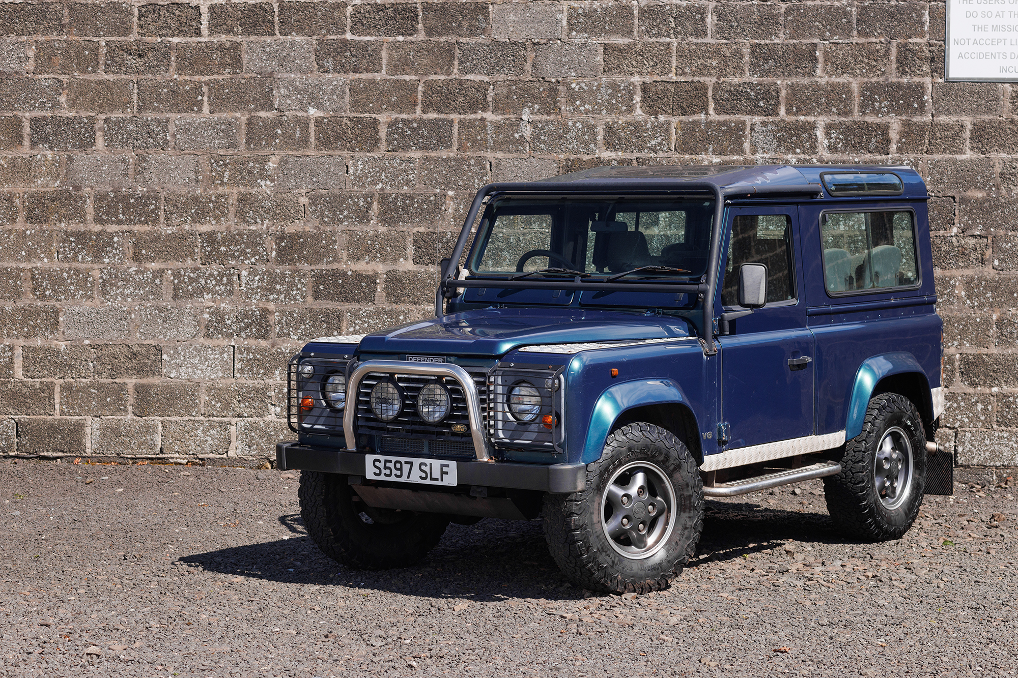 1998 LAND ROVER DEFENDER 90 50TH ANNIVERSARY for sale by auction in ...