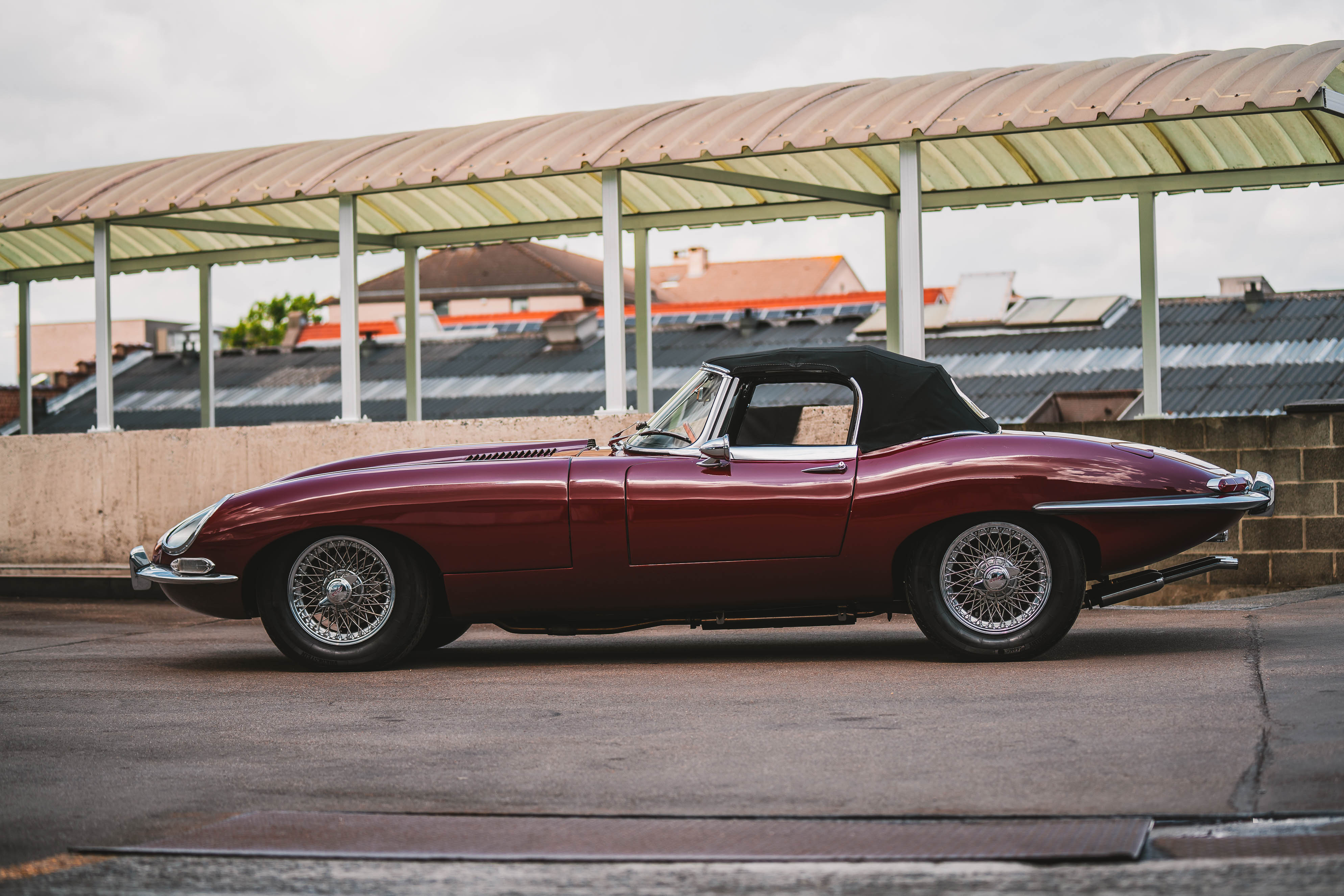 1966 JAGUAR E-TYPE SERIES 1 4.2 ROADSTER for sale by auction in Brussels, Belgium