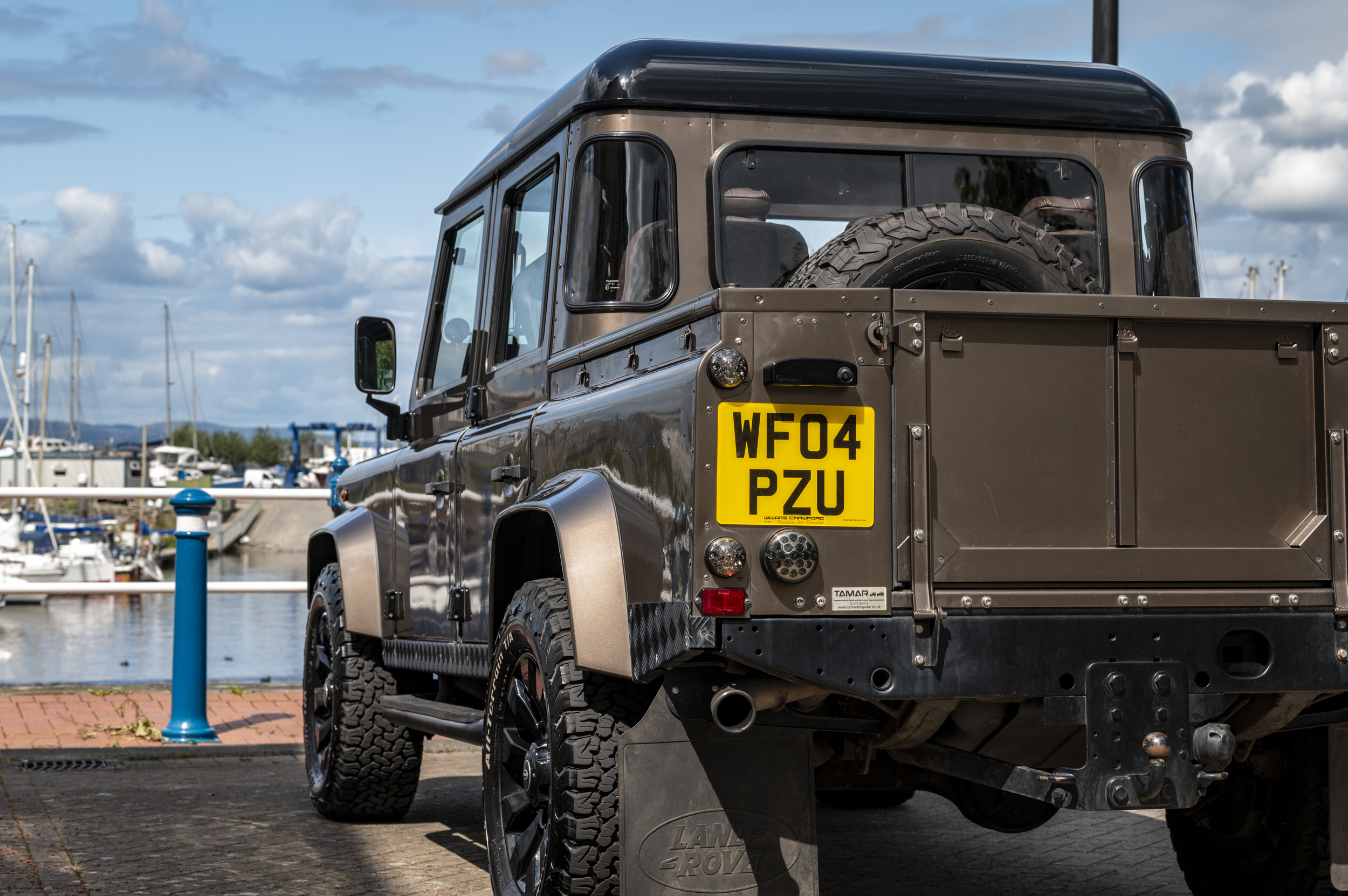 2004 LAND ROVER DEFENDER 110 TD5 DOUBLE CAB PICK UP for sale in Cardiff ...