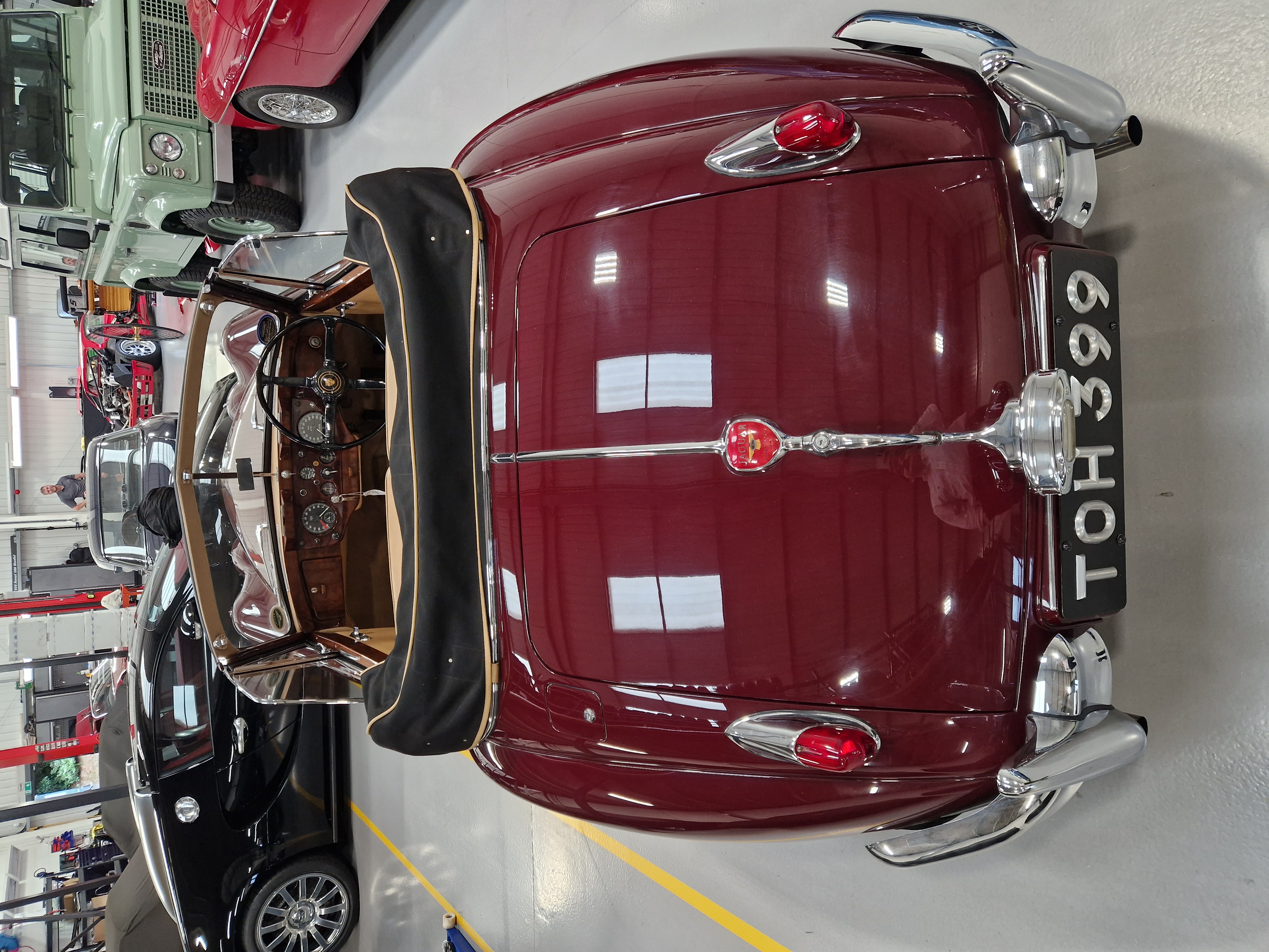 1956 JAGUAR XK140 DHC for sale by auction in Leicestershire, United Kingdom