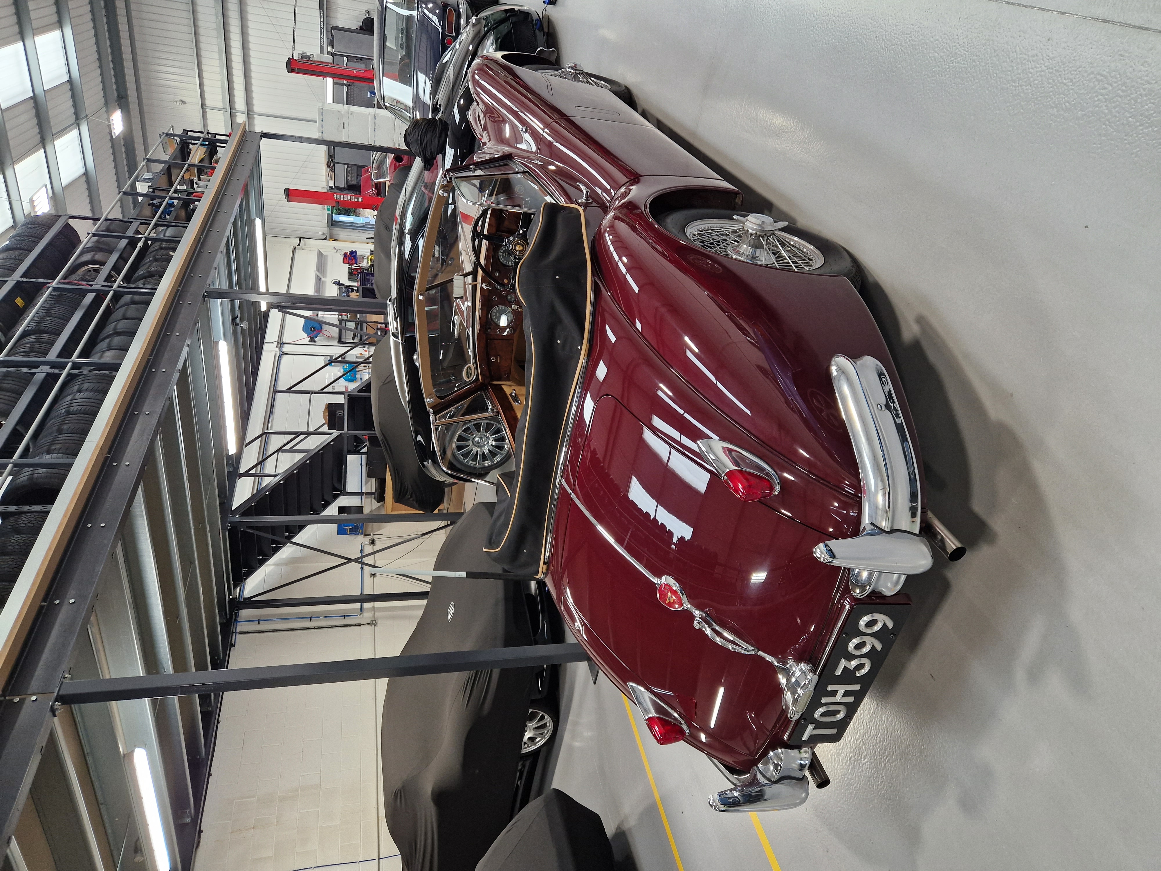 1956 JAGUAR XK140 DHC for sale by auction in Leicestershire, United Kingdom