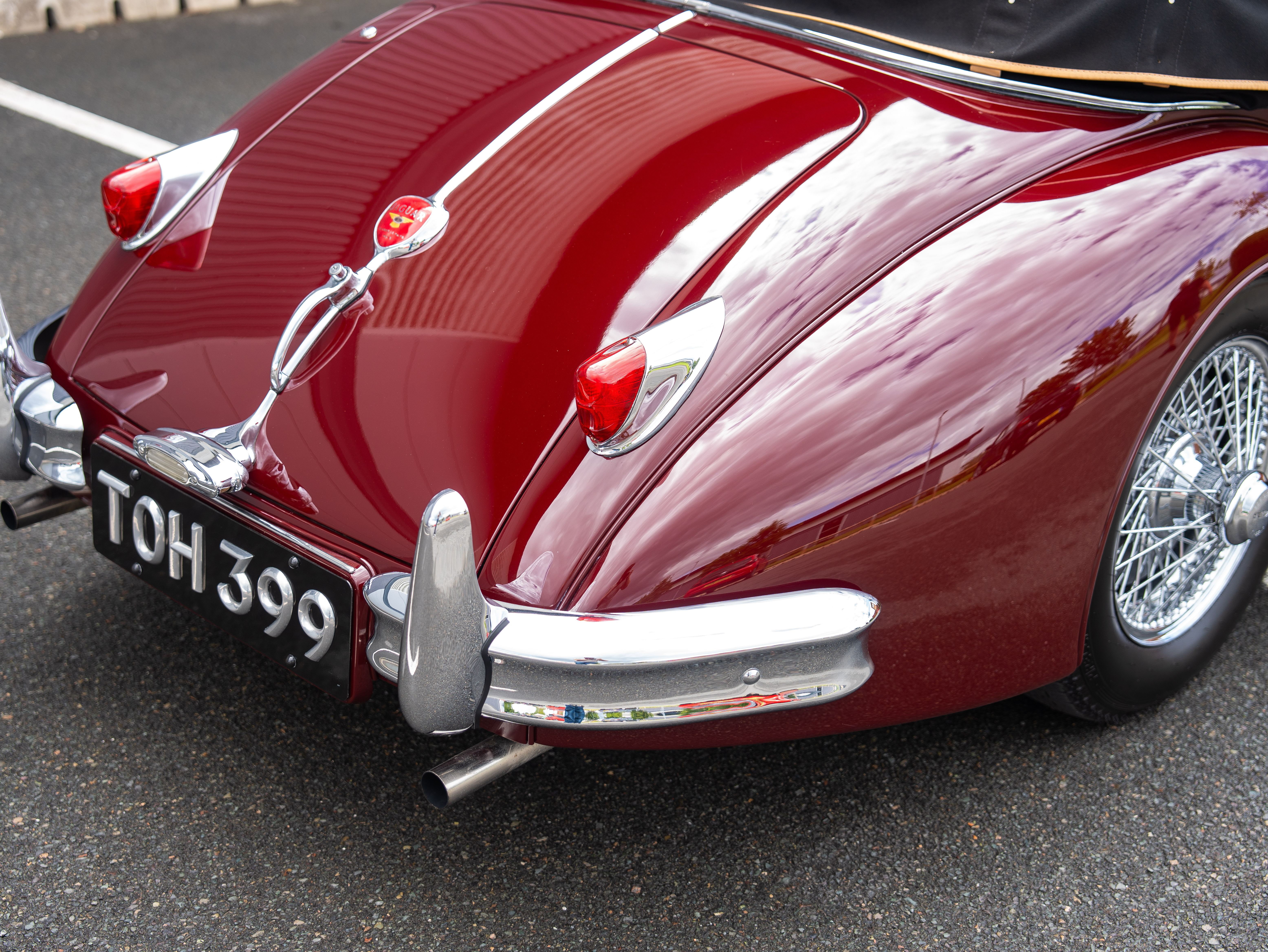 1956 JAGUAR XK140 DHC for sale by auction in Leicestershire, United Kingdom