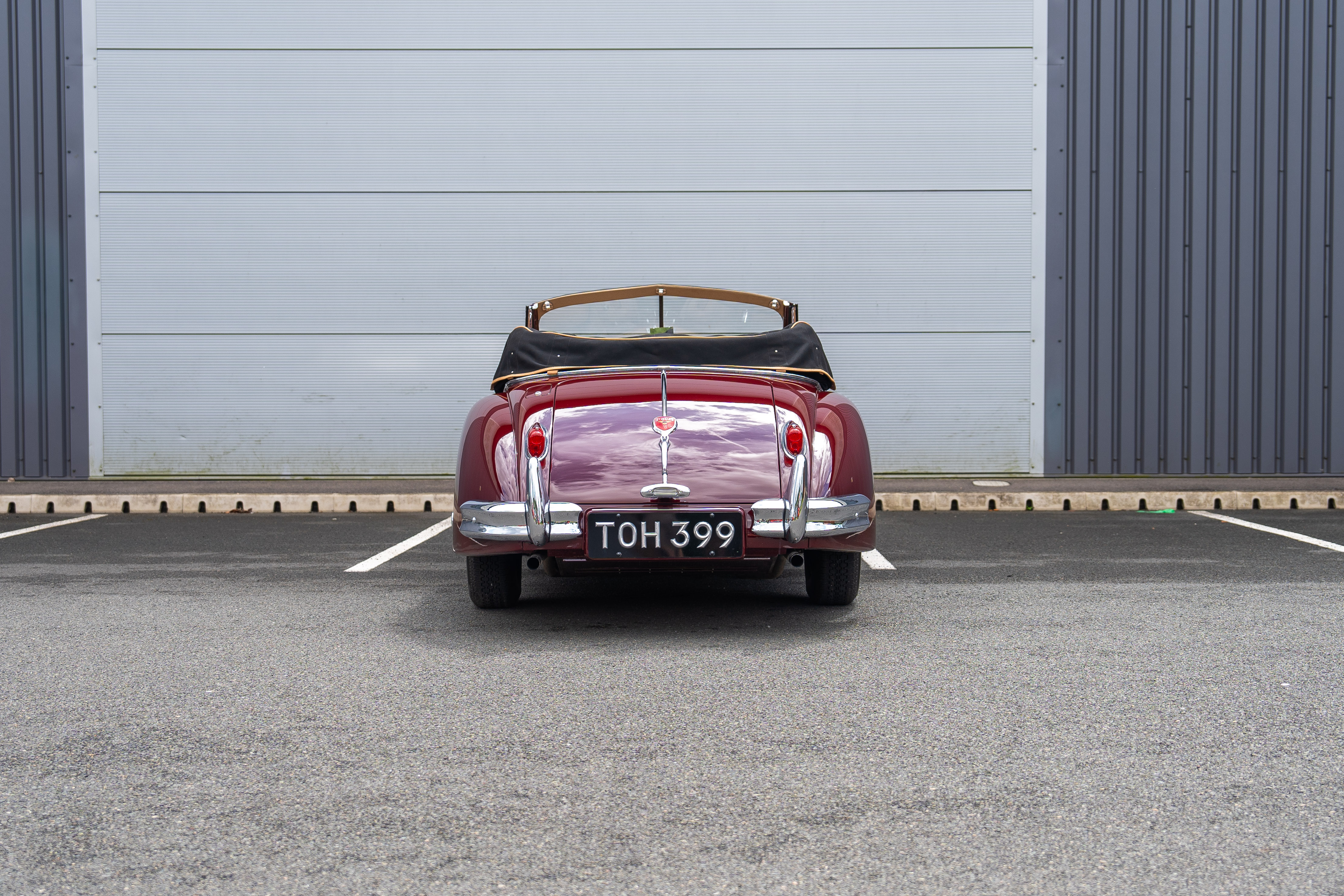 1956 JAGUAR XK140 DHC for sale by auction in Leicestershire, United Kingdom