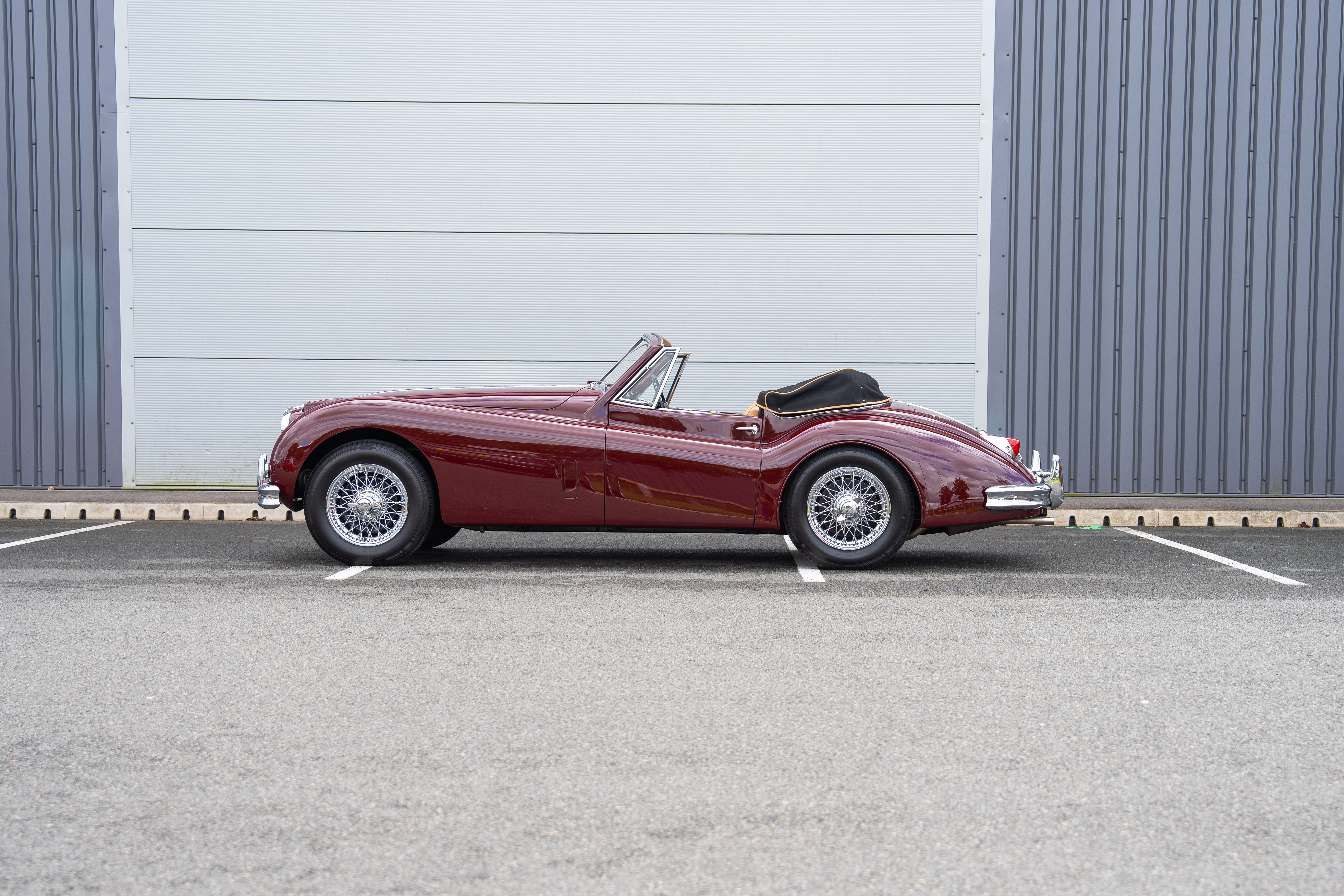 1956 JAGUAR XK140 DHC for sale by auction in Leicestershire, United Kingdom
