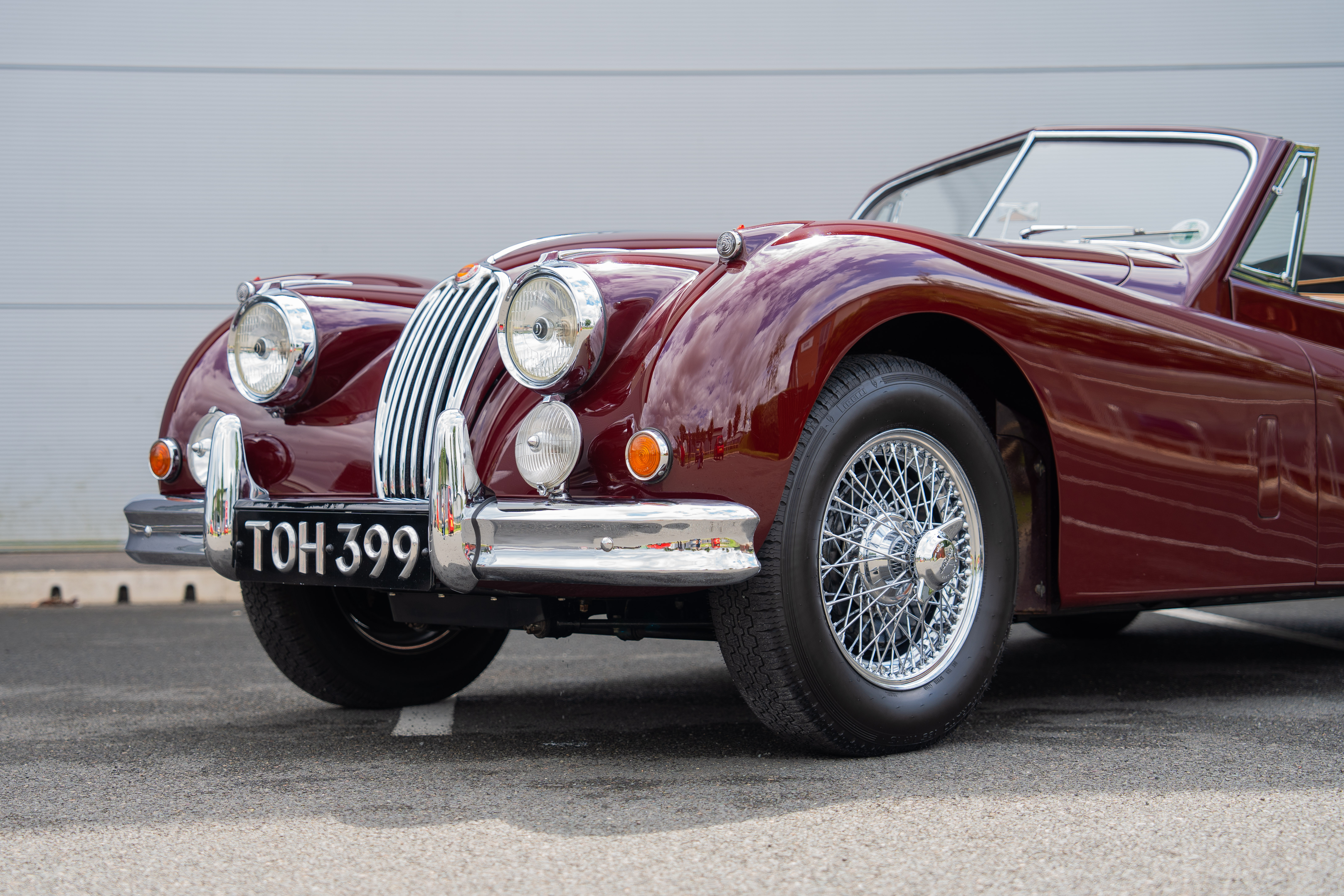 1956 JAGUAR XK140 DHC for sale by auction in Leicestershire, United Kingdom