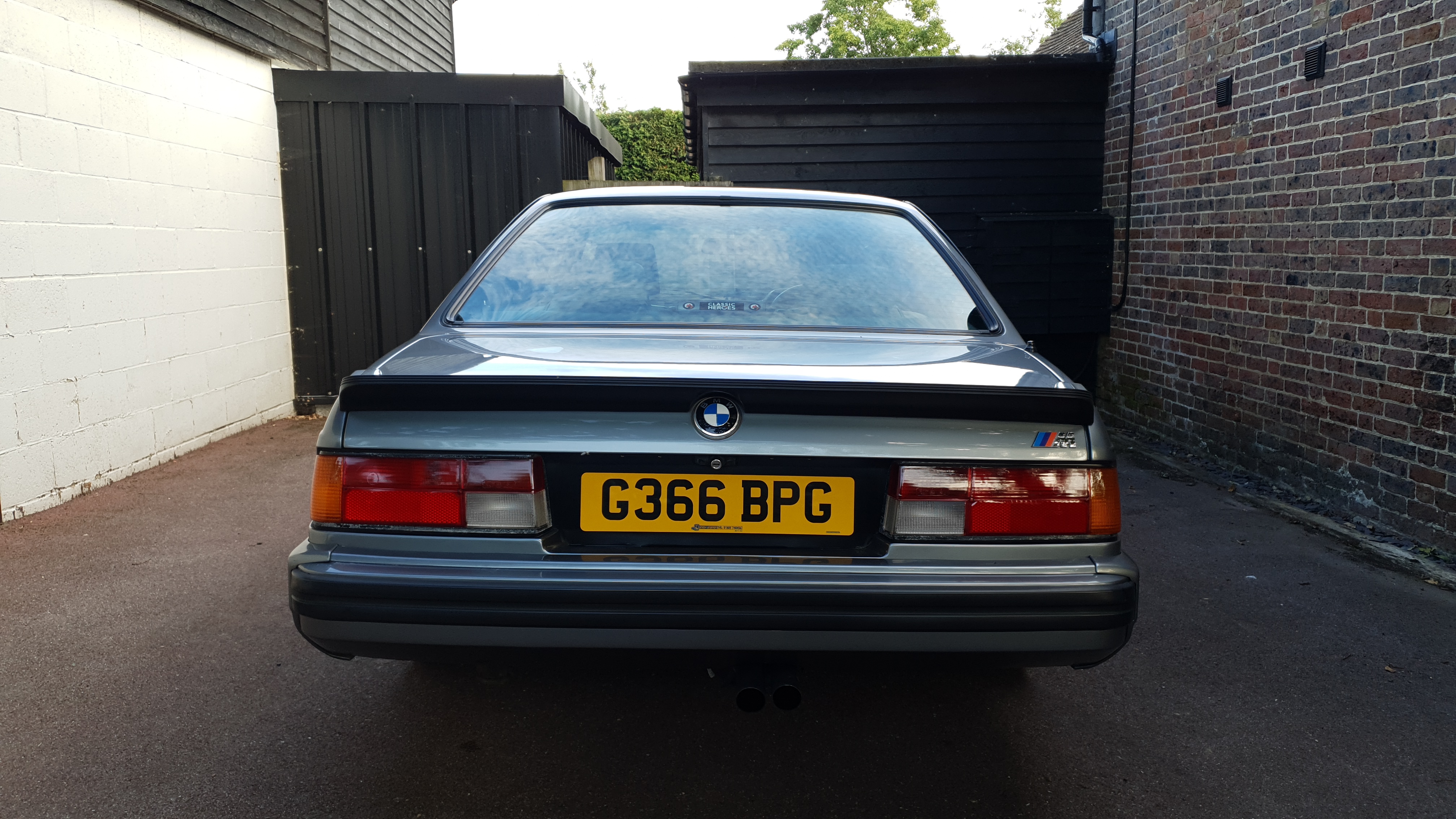 1989 BMW (E24) M635 CSI - MOTORSPORT EDITION for sale by auctionin ...