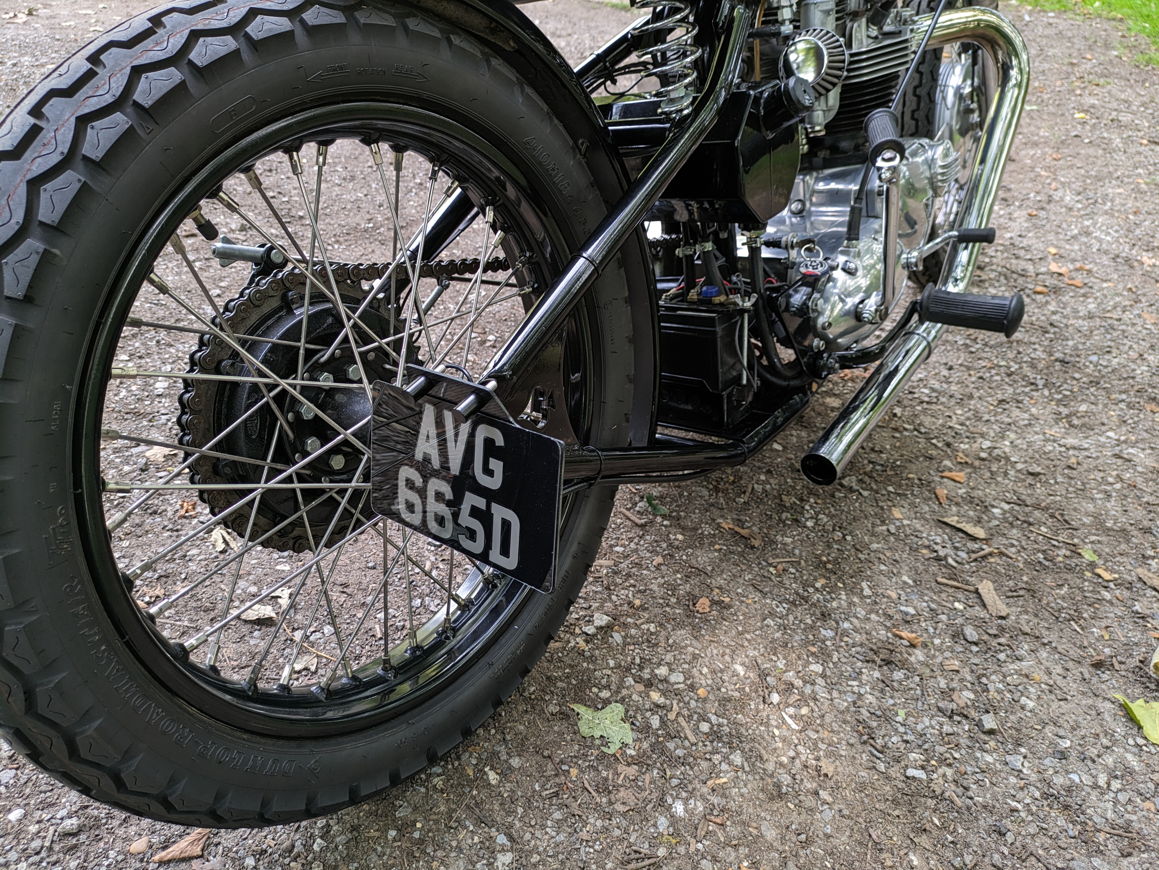 1966 TRIUMPH TR6 650 TROPHY CUSTOM for sale by auctionin Hornchurch ...