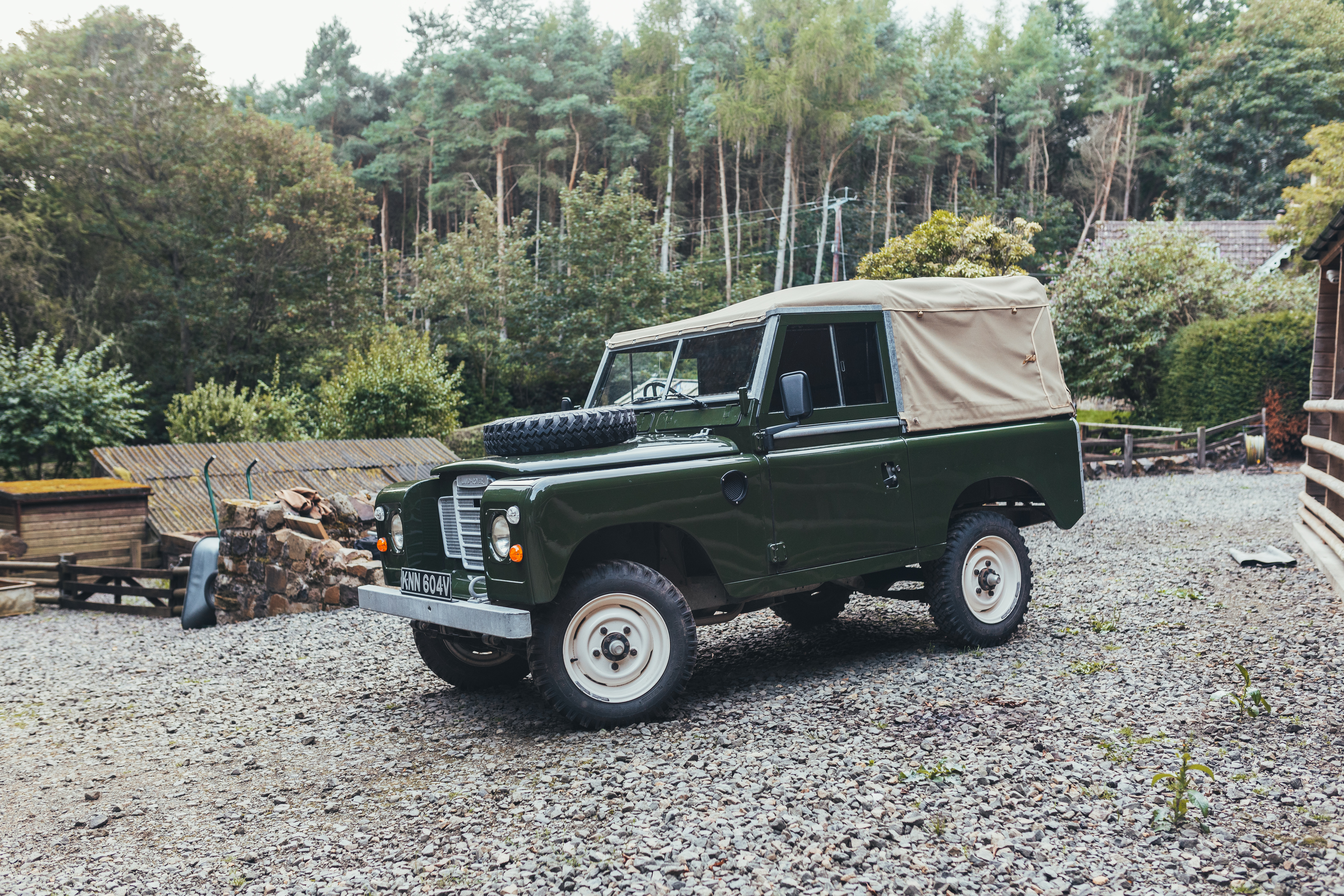 1980 LAND ROVER SERIES III 88" for sale by auction in Cupar, Fife ...