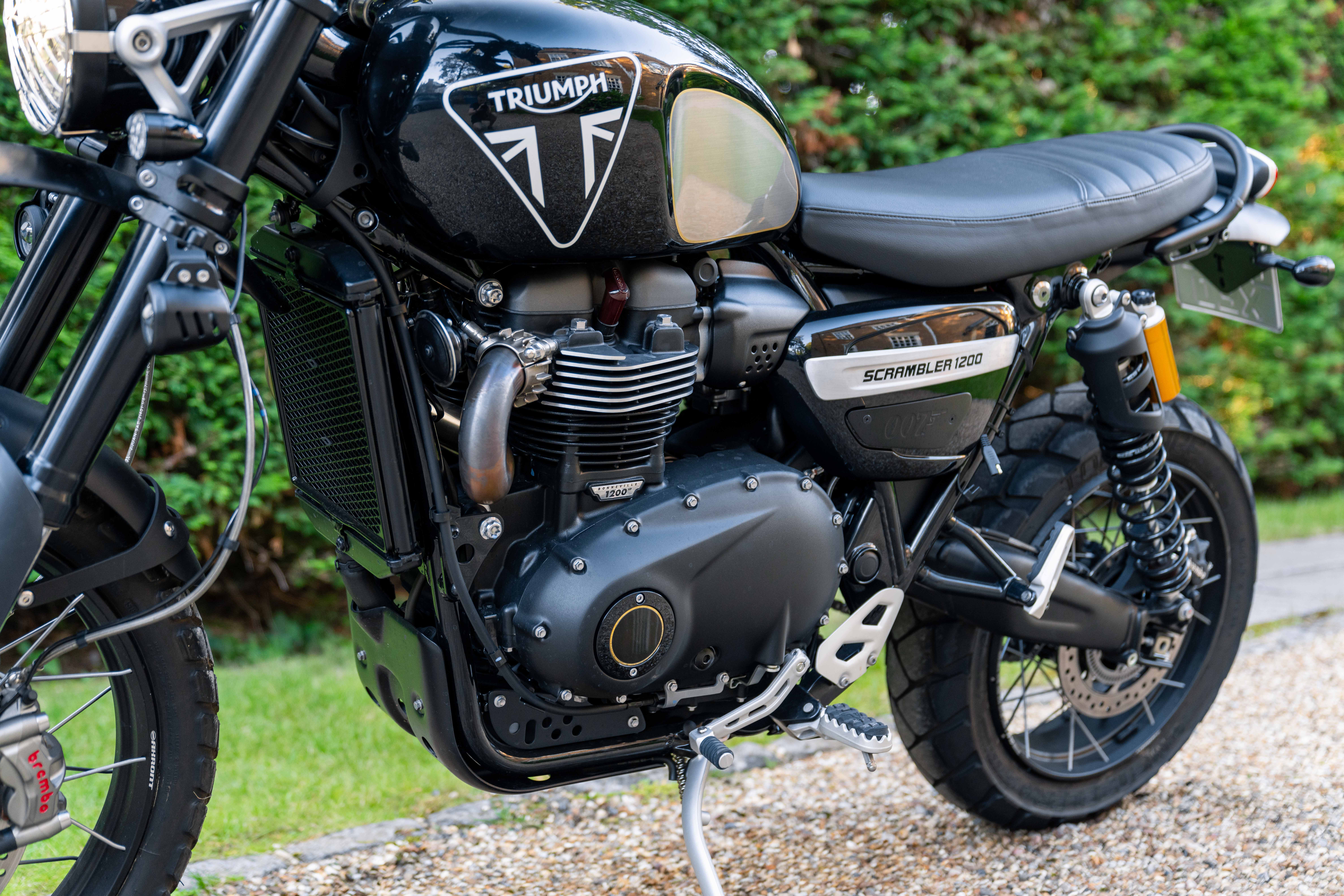 2020 TRIUMPH SCRAMBLER 1200 'BOND EDITION' - 83 MILES for sale by ...