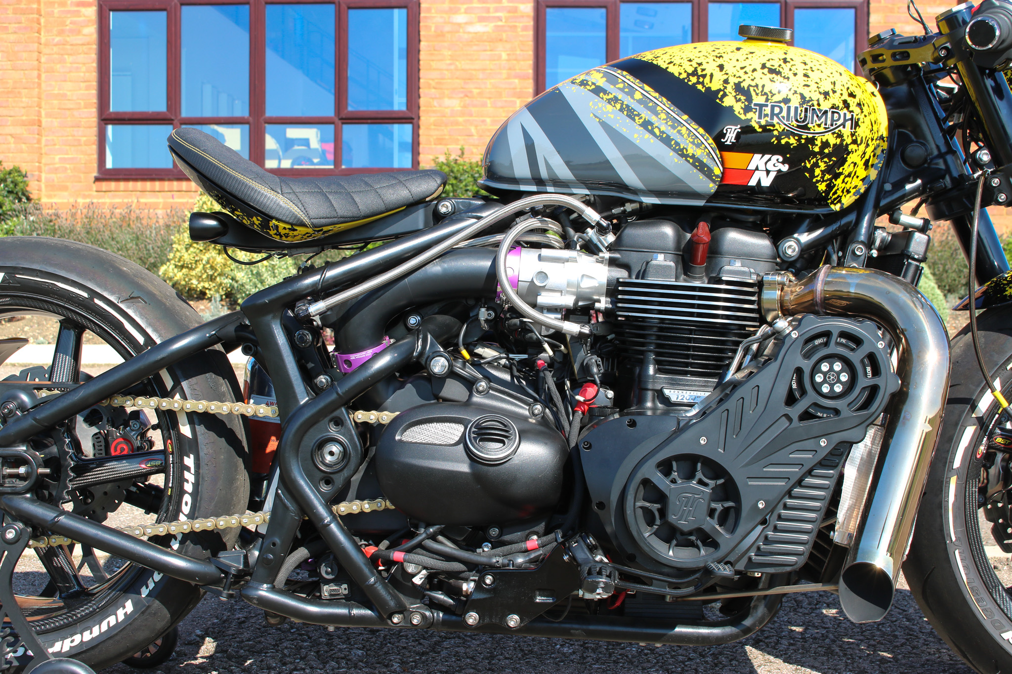 2021 TRIUMPH BONNEVILLE BOBBER - THORNTON HUNDRED 'WFB 2.0’ CUSTOM for ...