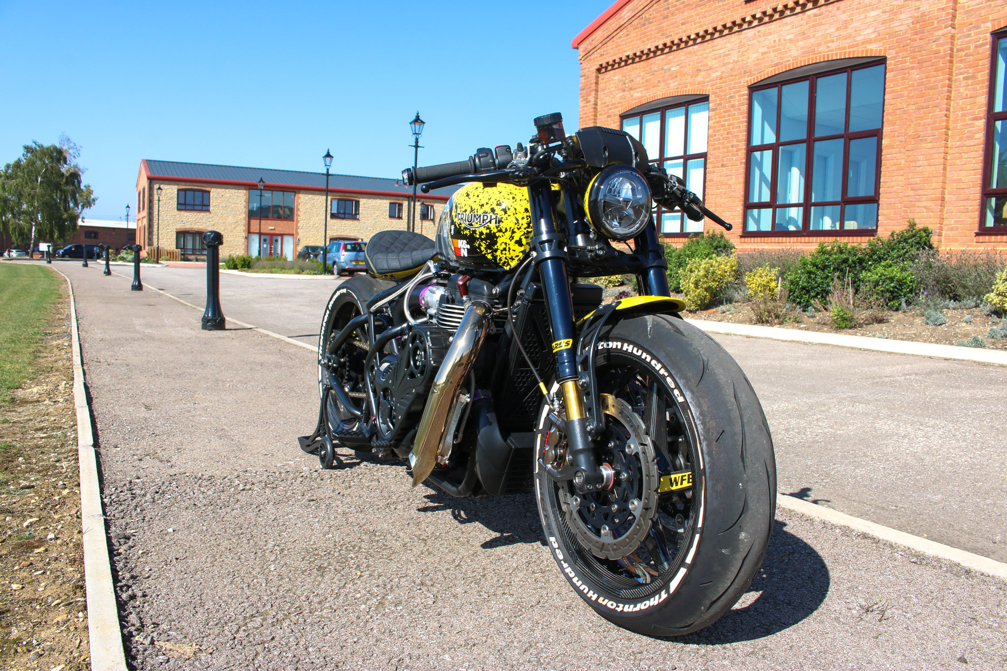 2021 TRIUMPH BONNEVILLE BOBBER - THORNTON HUNDRED 'WFB 2.0’ CUSTOM for ...