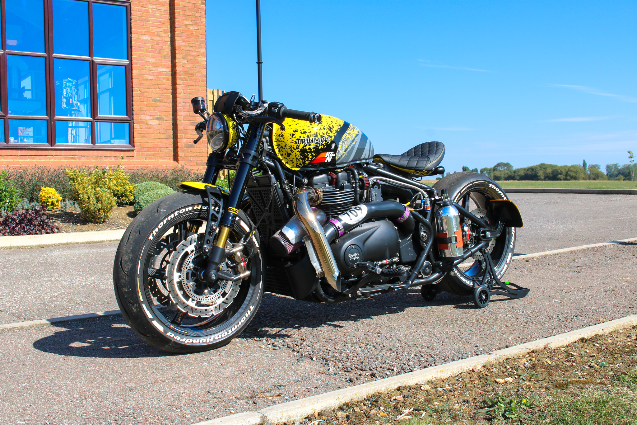 2021 TRIUMPH BONNEVILLE BOBBER - THORNTON HUNDRED 'WFB 2.0’ CUSTOM for ...