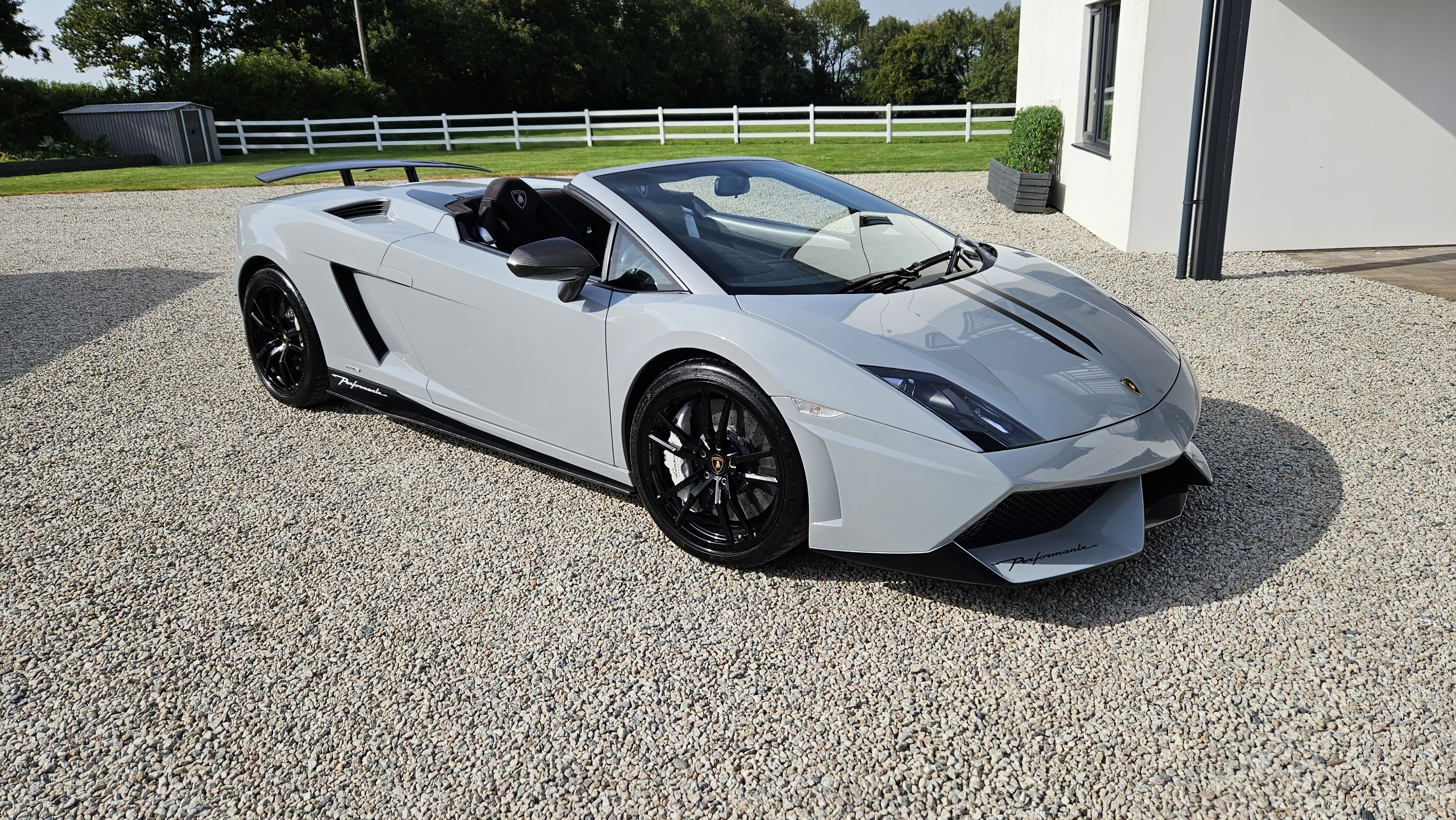 2011 LAMBORGHINI GALLARDO SPYDER PERFORMANTE - MANUAL CONVERSION for ...