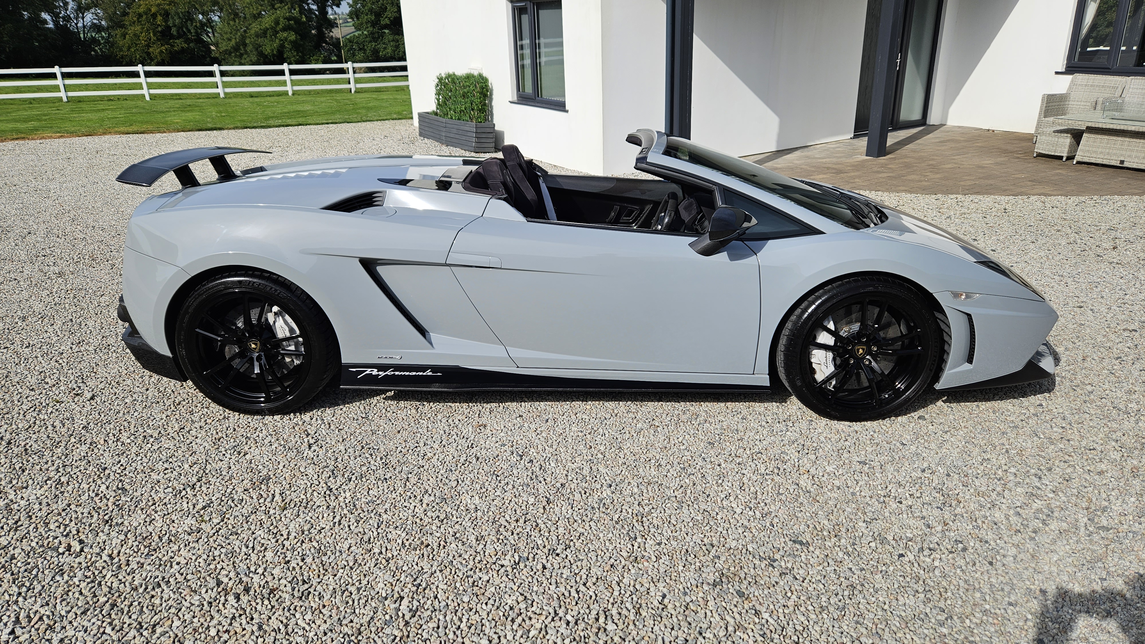 2011 LAMBORGHINI GALLARDO SPYDER PERFORMANTE - MANUAL CONVERSION for ...