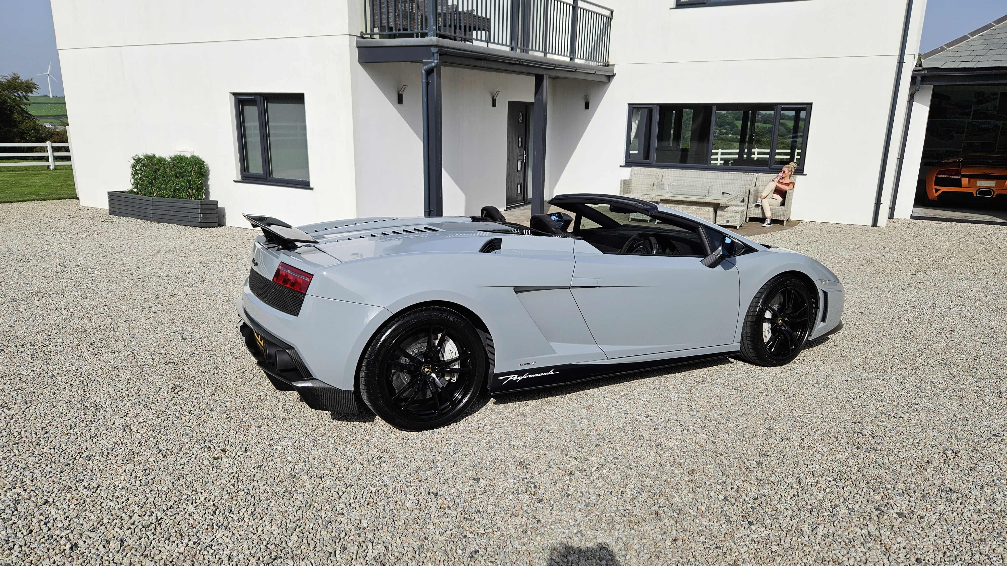 2011 LAMBORGHINI GALLARDO SPYDER PERFORMANTE - MANUAL CONVERSION for ...