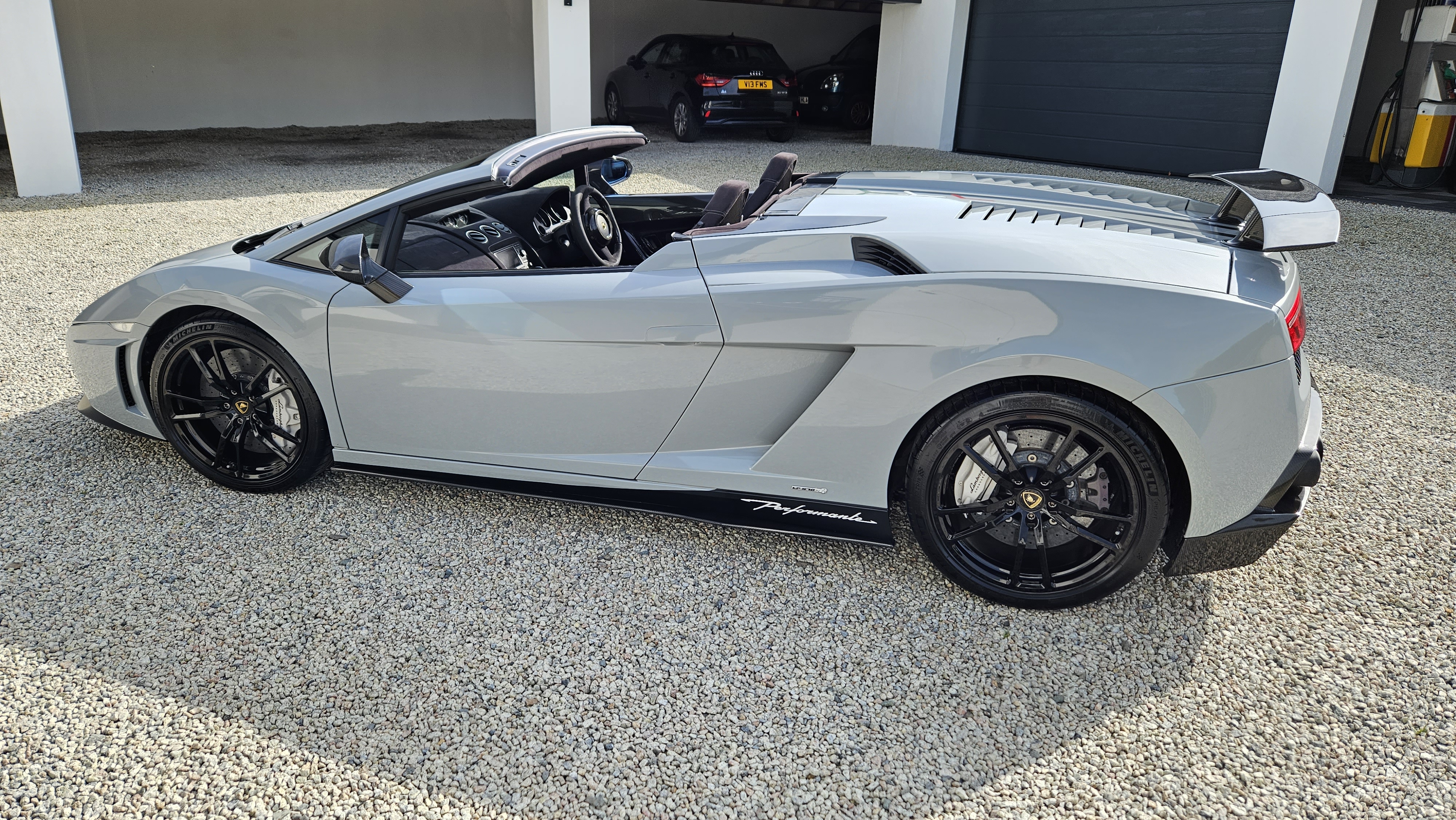 2011 LAMBORGHINI GALLARDO SPYDER PERFORMANTE - MANUAL CONVERSION for ...