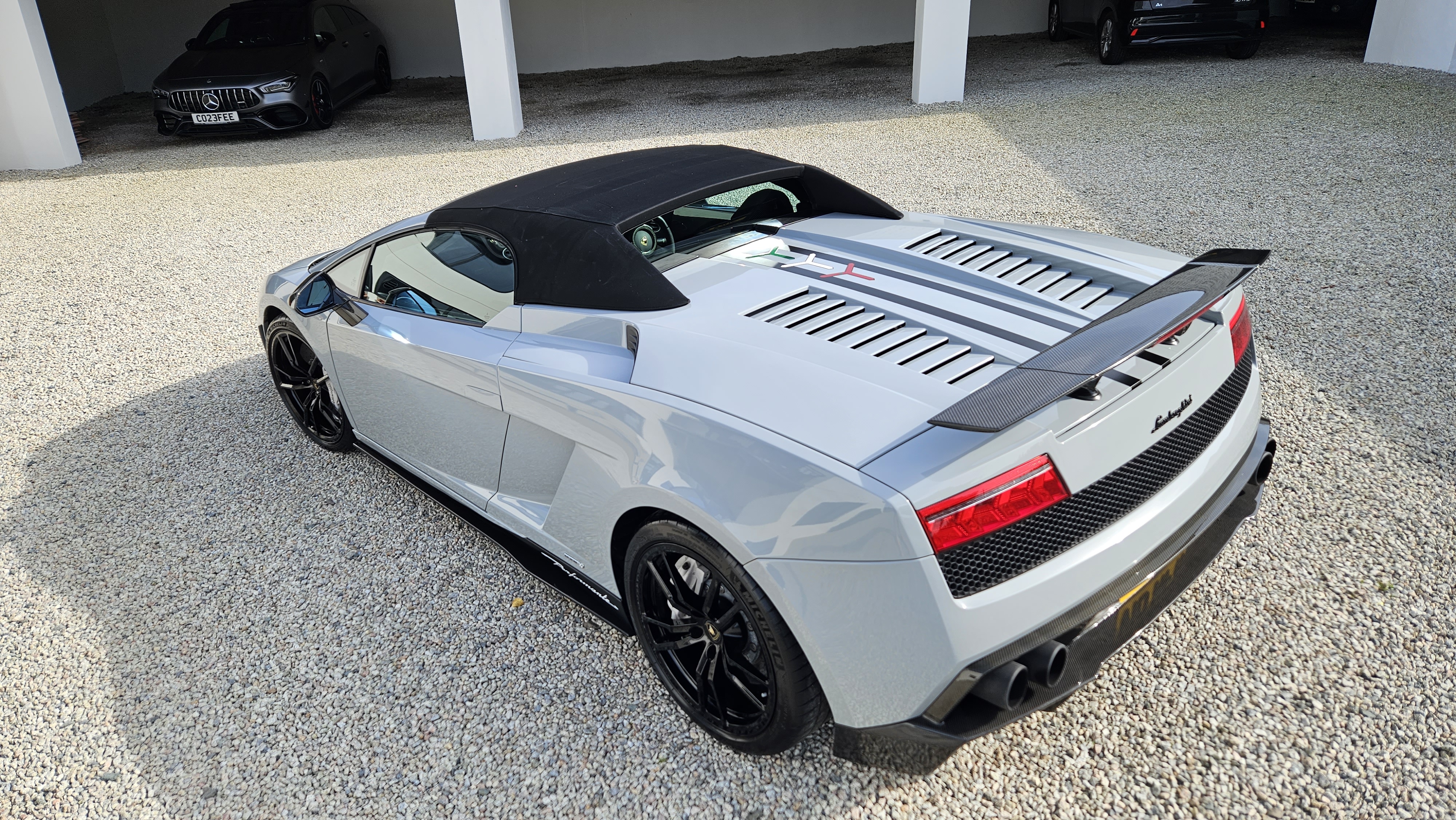 2011 LAMBORGHINI GALLARDO SPYDER PERFORMANTE - MANUAL CONVERSION for ...