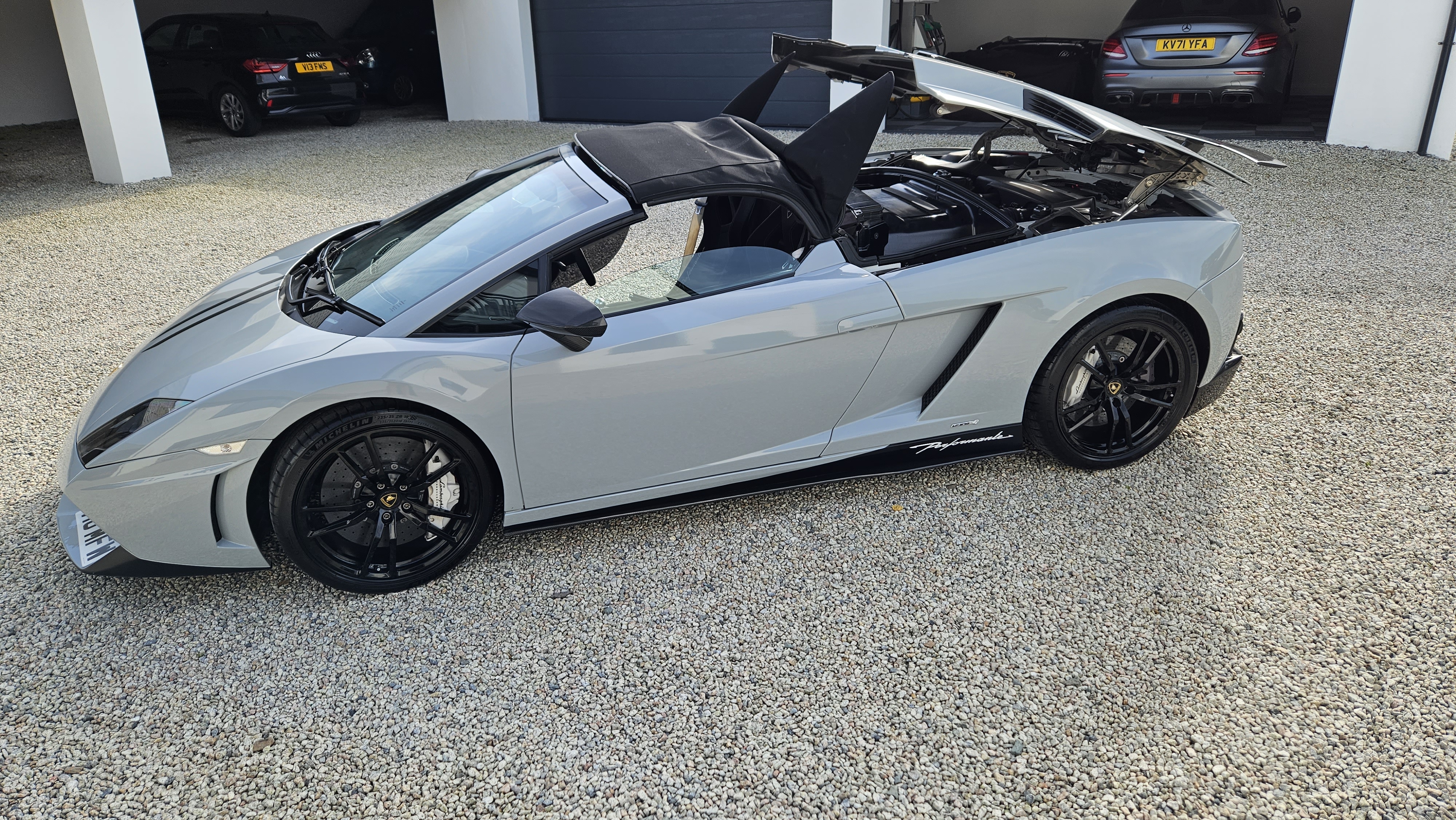 2011 LAMBORGHINI GALLARDO SPYDER PERFORMANTE - MANUAL CONVERSION for ...
