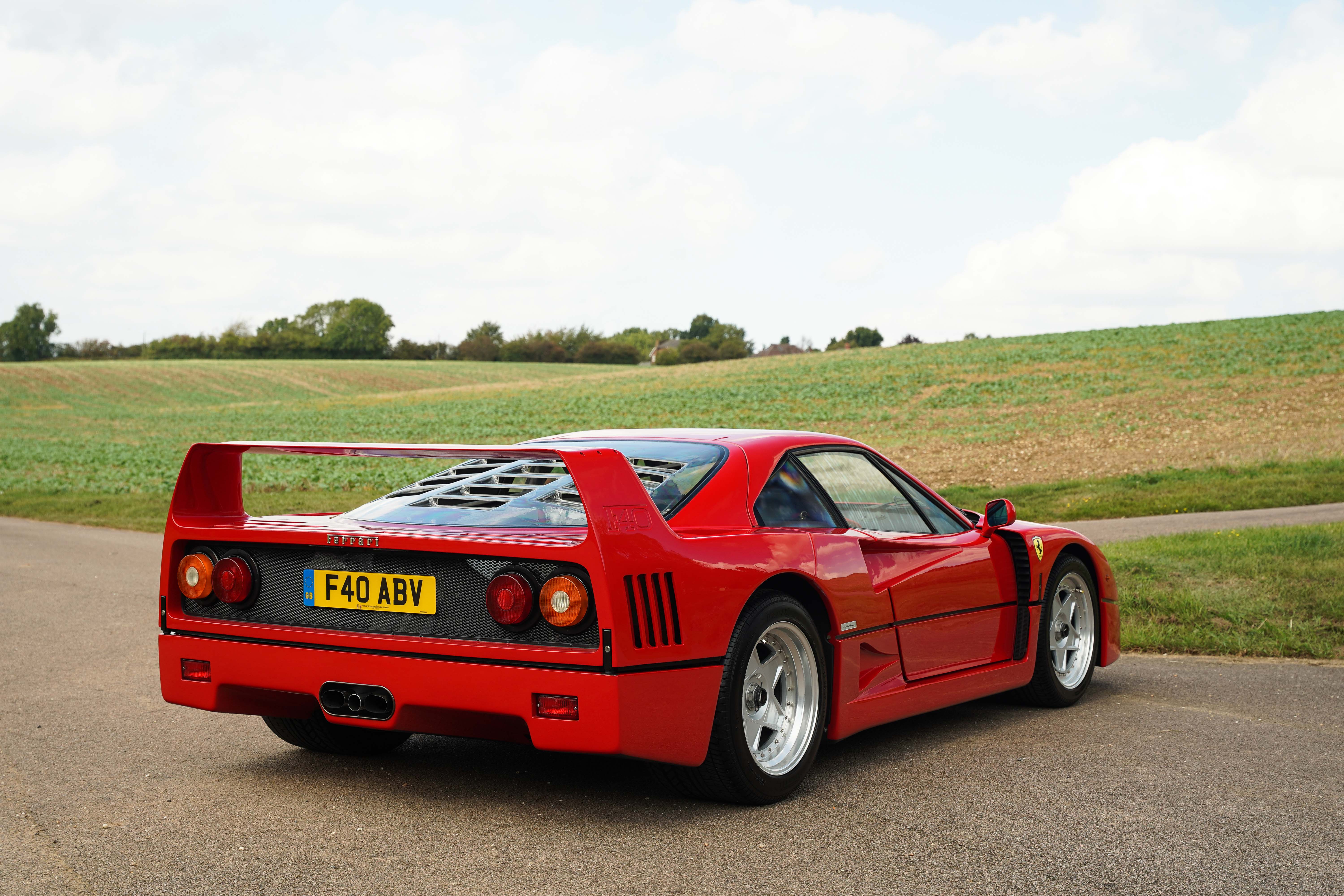 1991 Ferrari F40 for sale by auction in Hertfordshire, United Kingdom