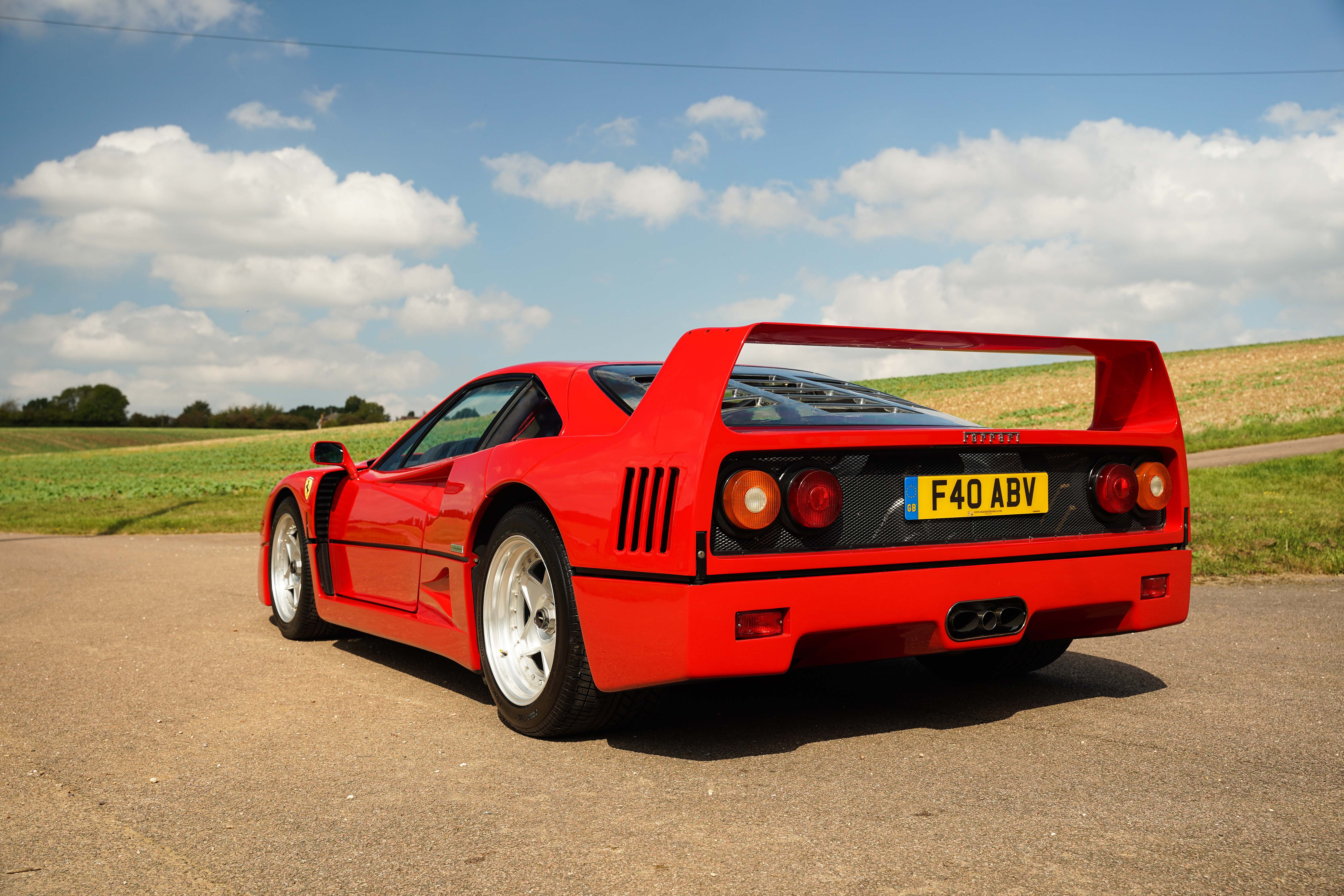 1991 Ferrari F40 for sale by auction in Hertfordshire, United Kingdom