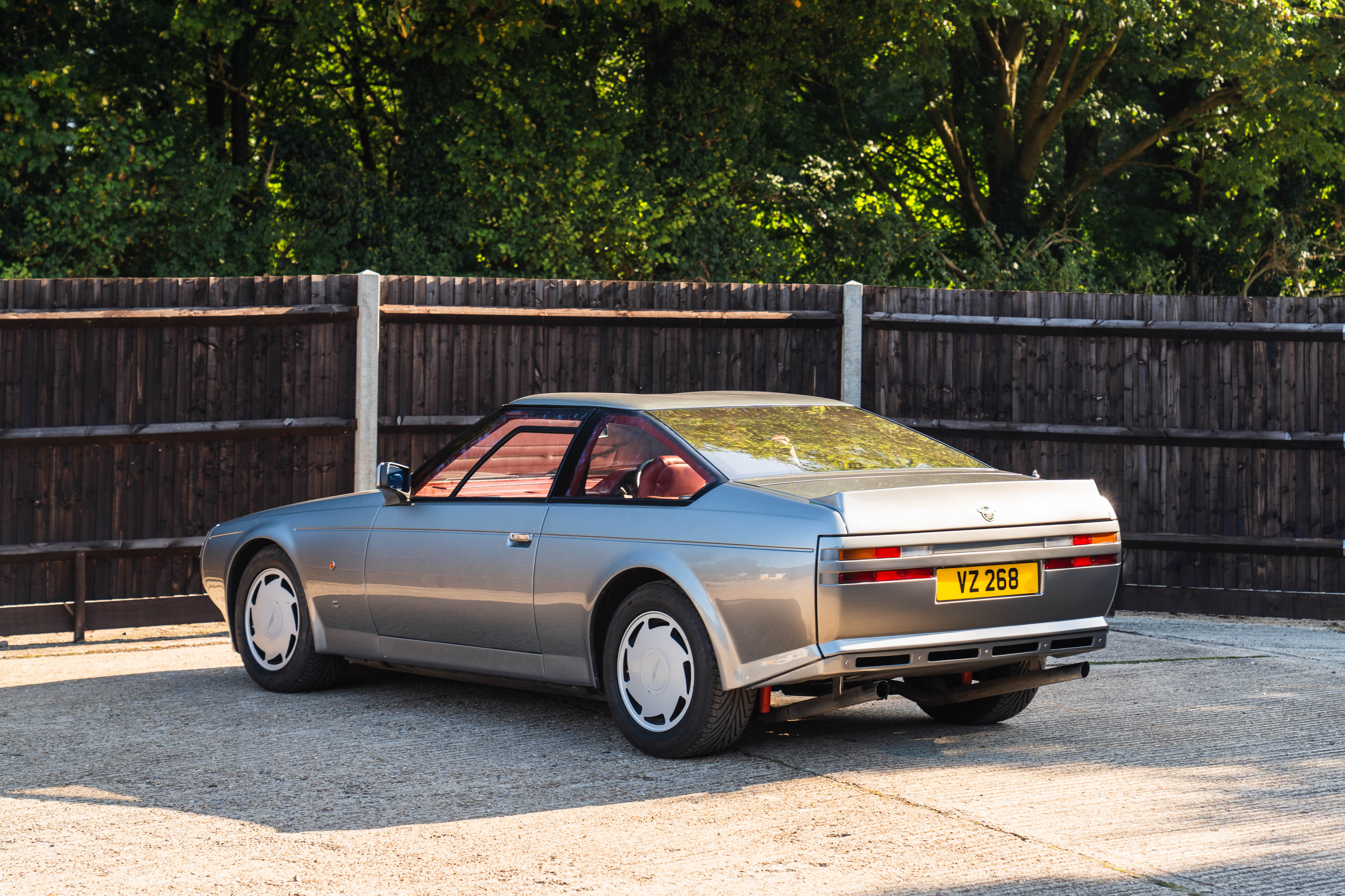 1986 Aston Martin V8 Vantage Zagato - 5,857 MILES for sale by auction ...
