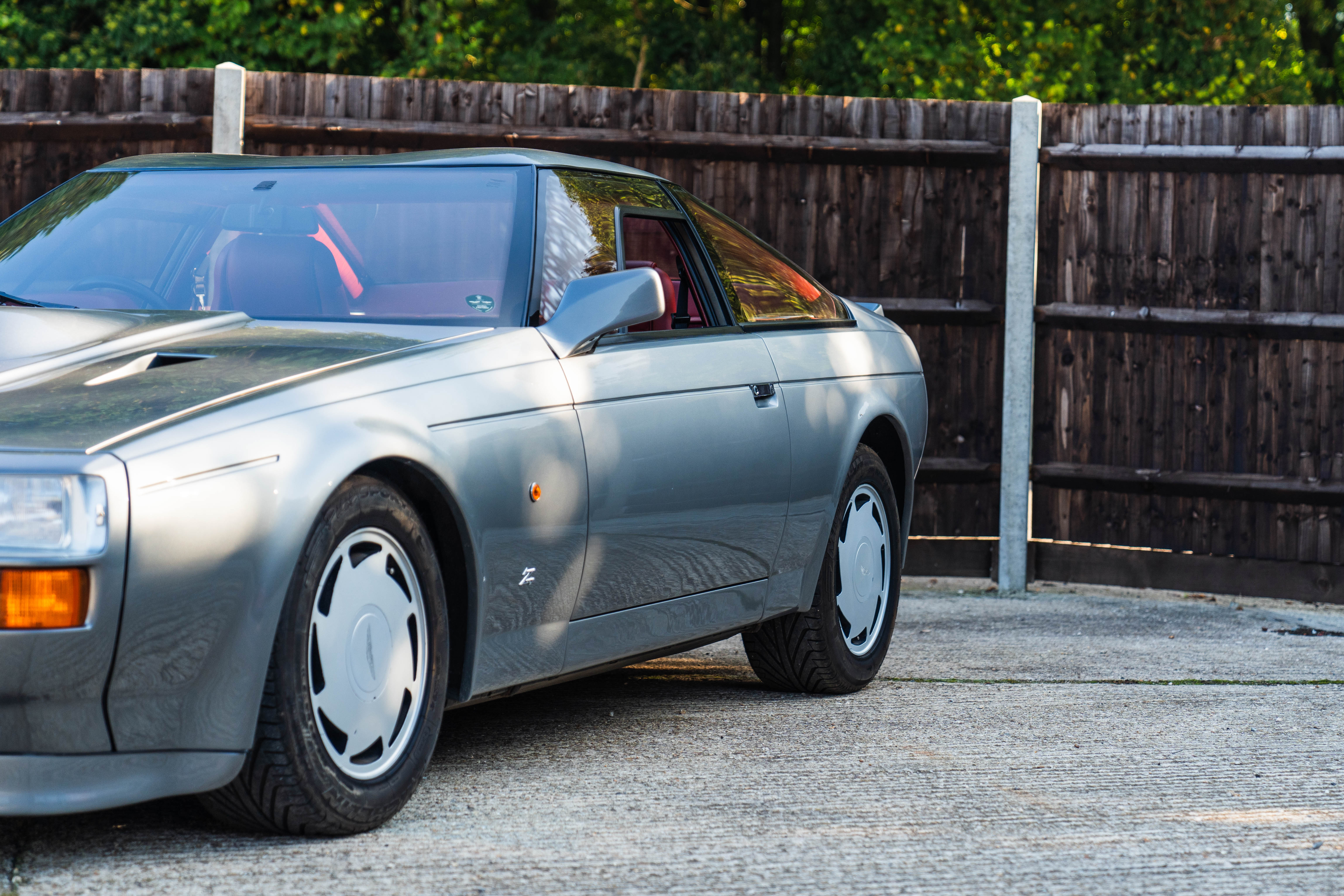 1986 Aston Martin V8 Vantage Zagato - 5,857 MILES for sale by auction ...