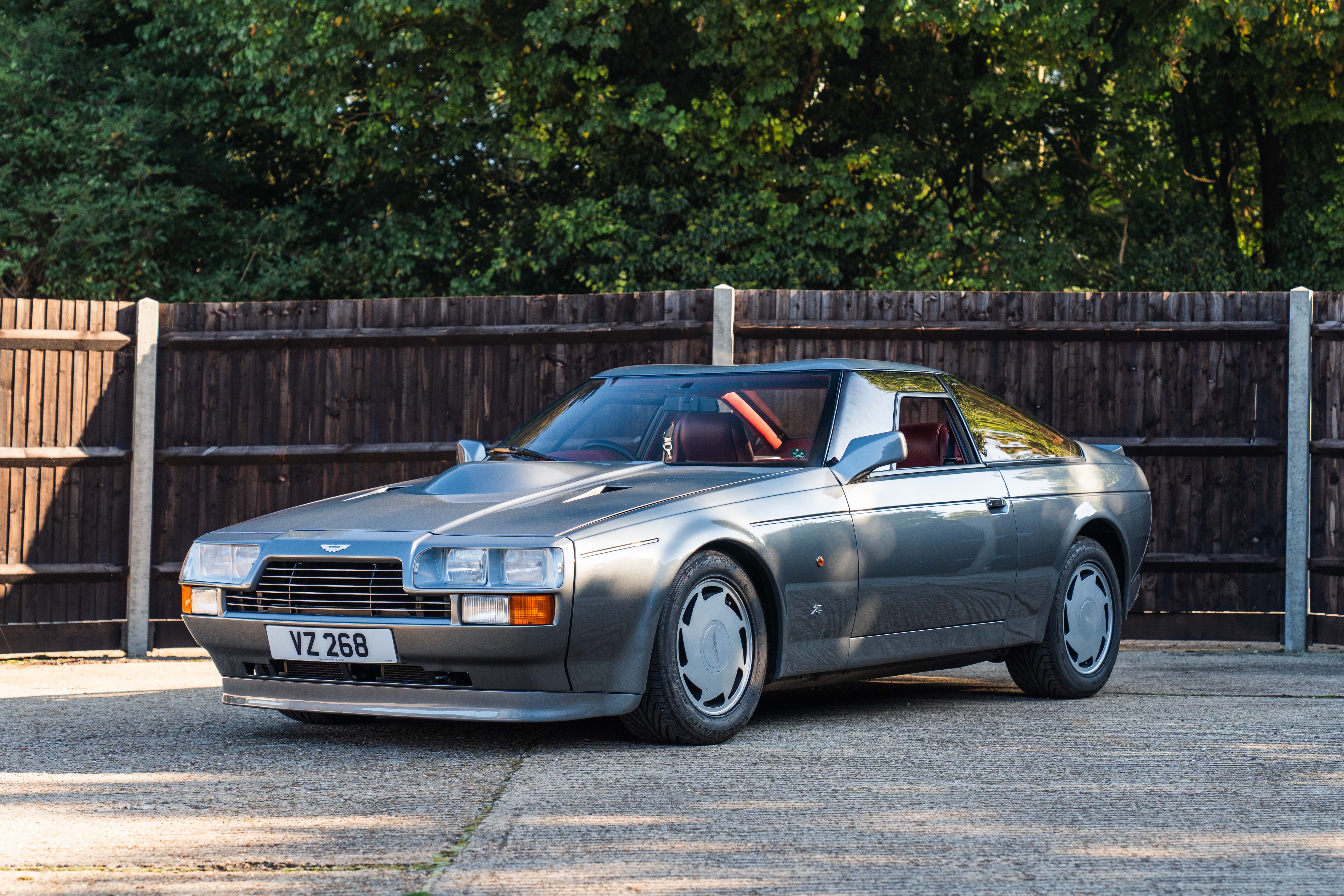 1986 Aston Martin V8 Vantage Zagato - 5,857 MILES for sale by auction ...