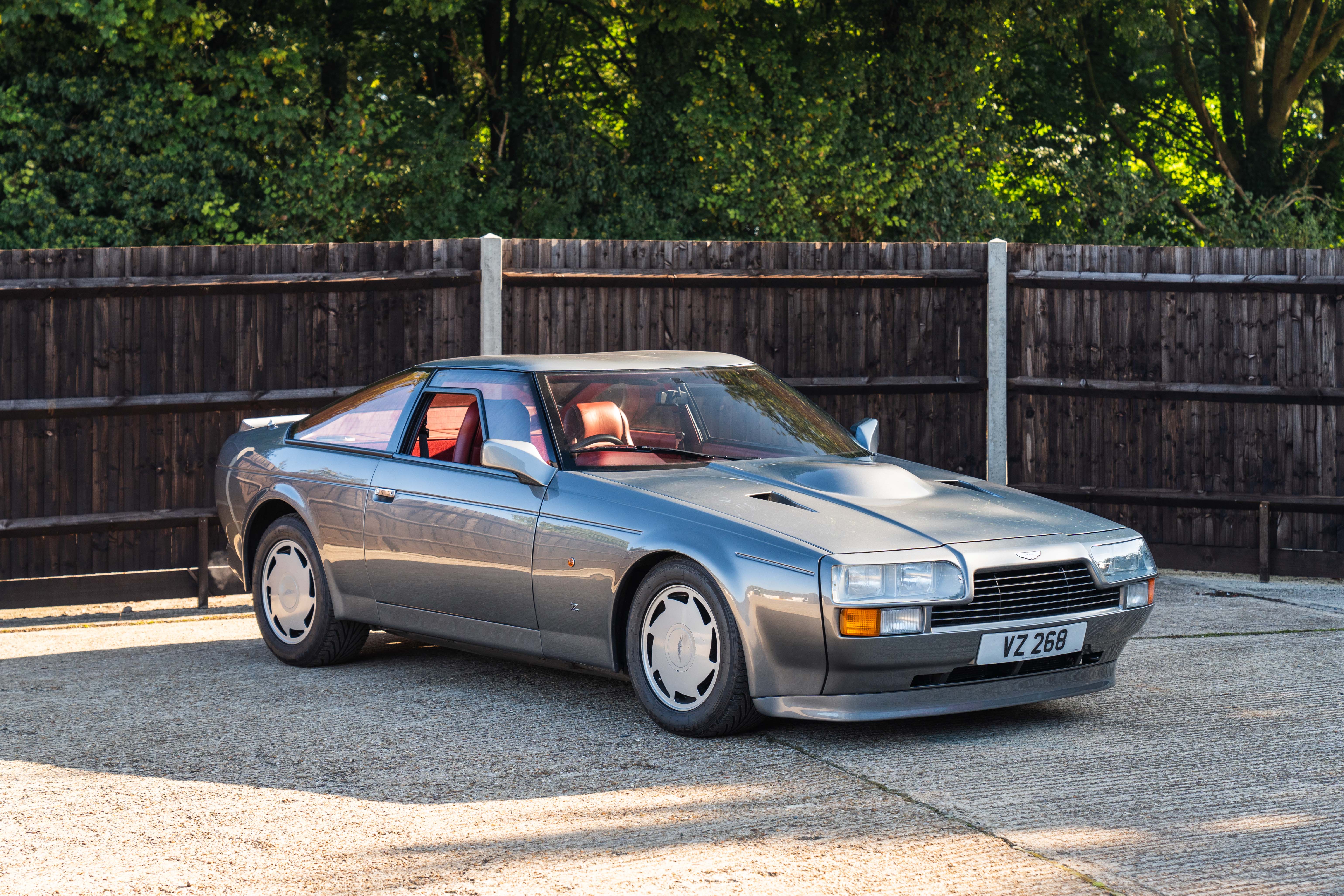 1986 Aston Martin V8 Vantage Zagato - 5,857 MILES for sale by auction ...