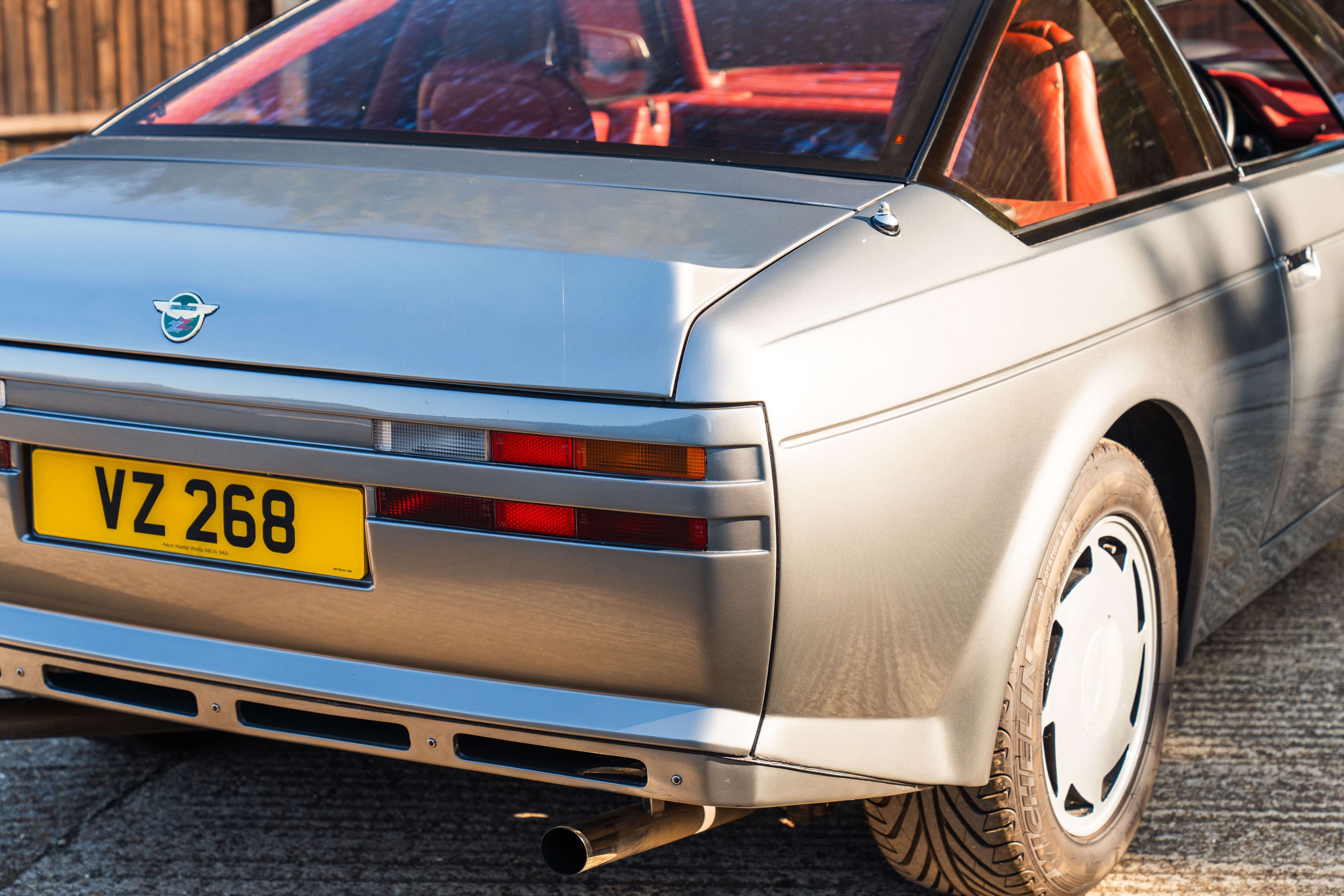 1986 Aston Martin V8 Vantage Zagato - 5,857 MILES for sale by auction ...