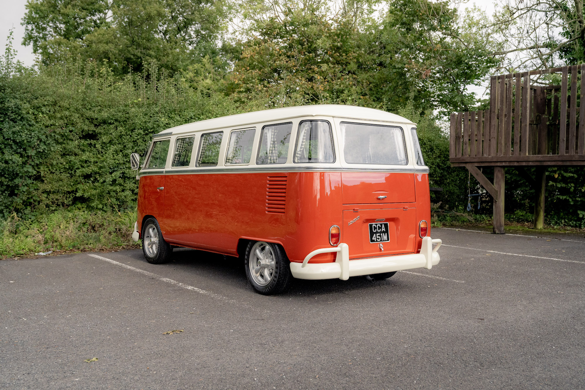 1974 Volkswagen T2 15-Window Splitscreen Campervan for sale by auction ...