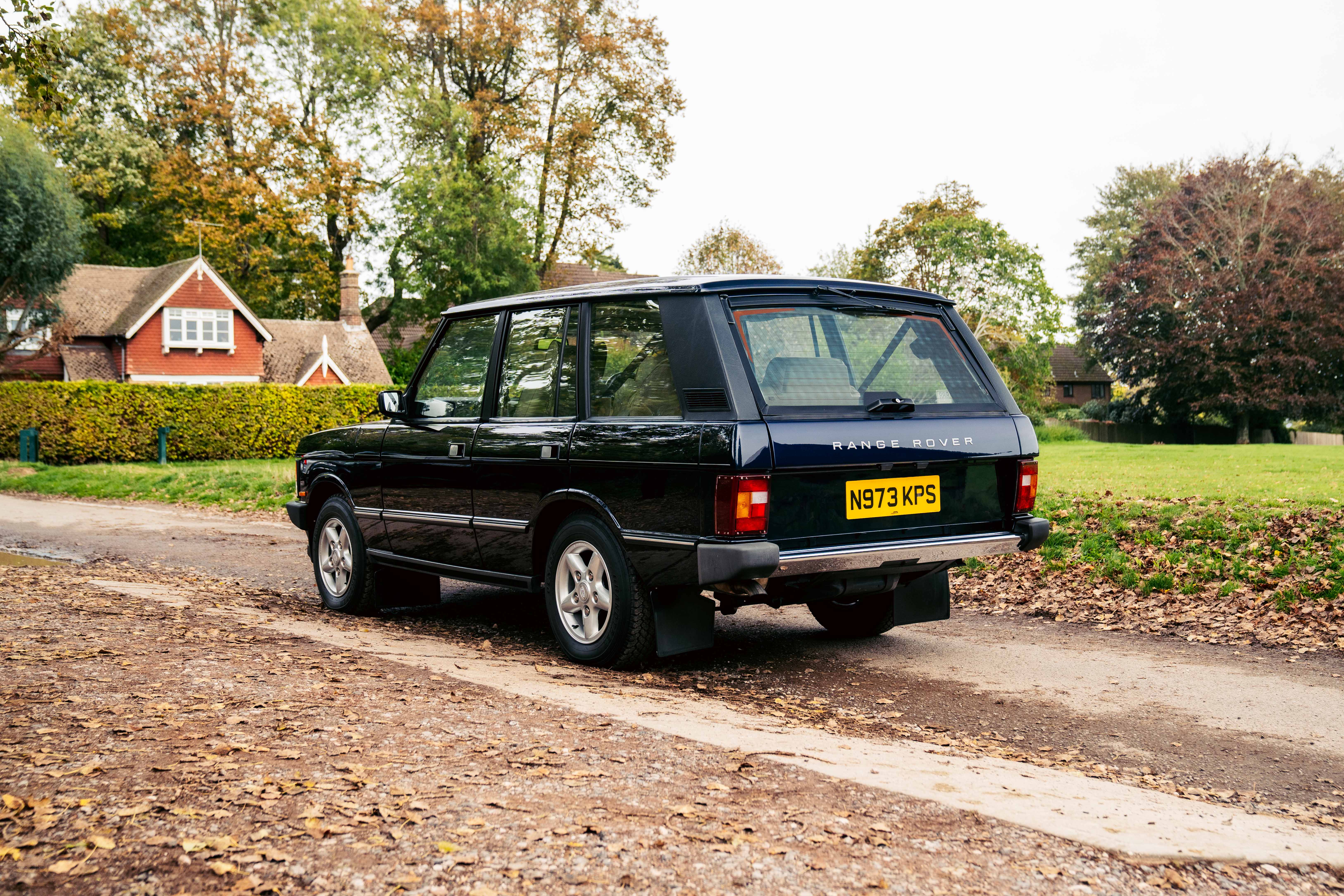 1996 Range Rover Vogue 25th Anniversary for sale by auction in Bramley ...