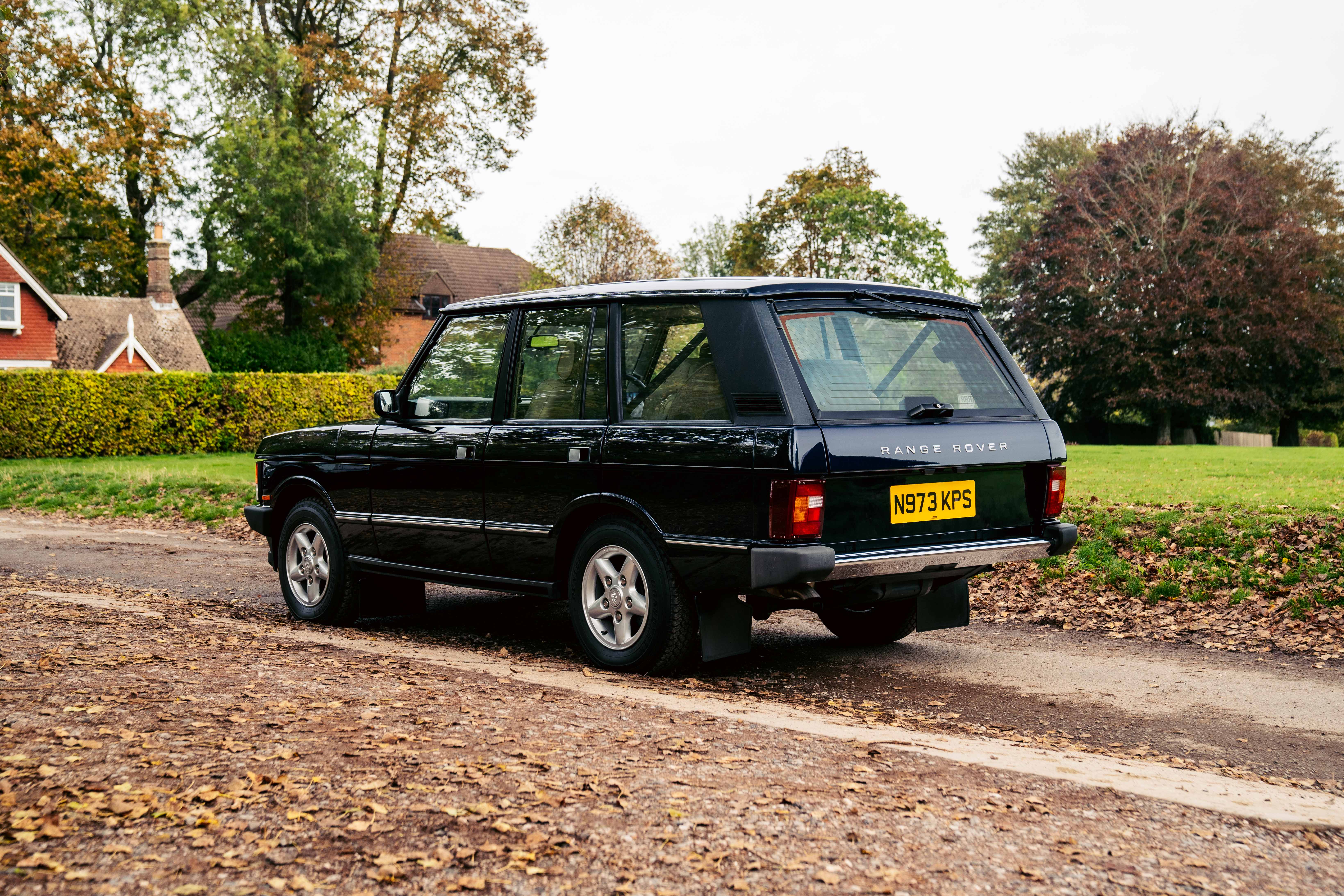 1996 Range Rover Vogue 25th Anniversary for sale by auction in Bramley ...